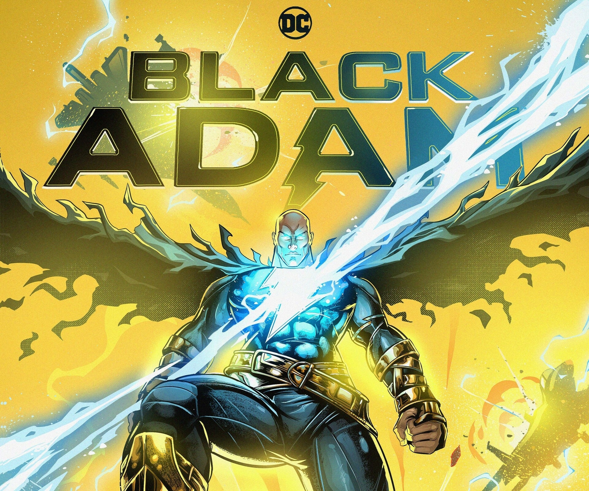 1920x10802019 DC Black Adam HD Fan Poster 1920x10802019 Resolution ...