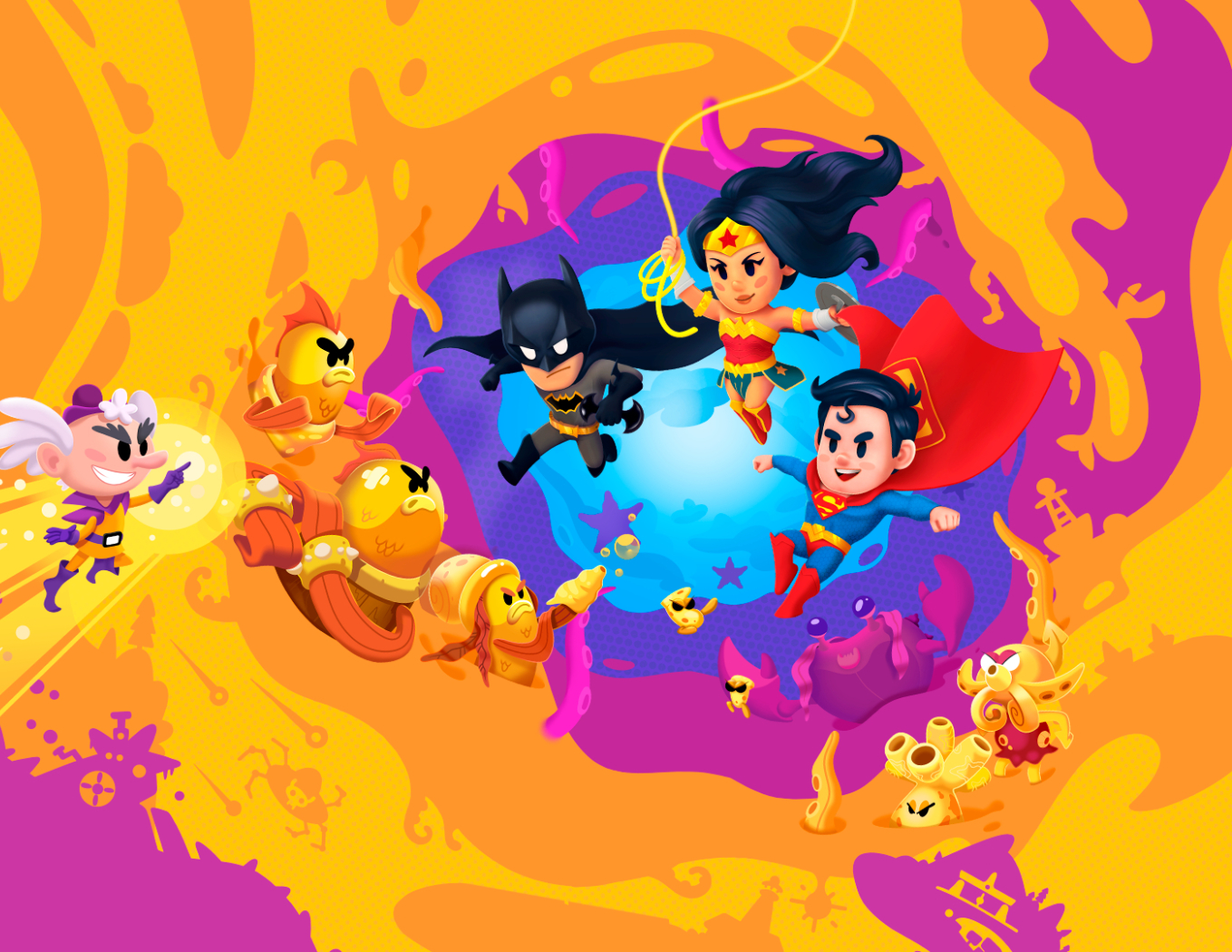 1359x1050 DC Justice League Cosmic Chaos HD 1359x1050 Resolution ...