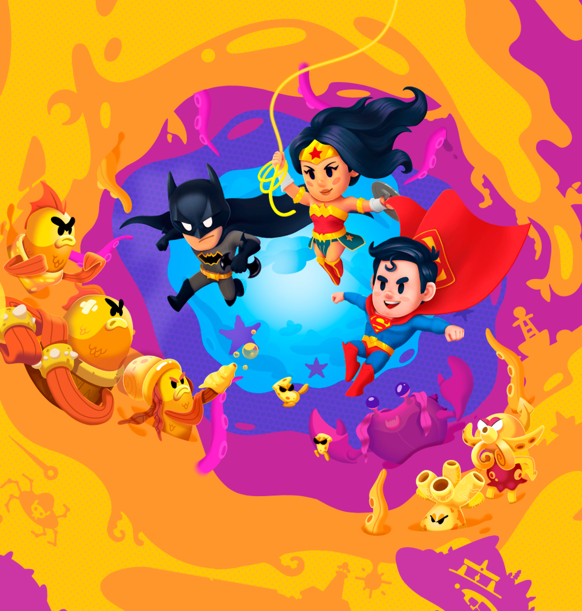 1980x2080 Resolution DC Justice League Cosmic Chaos HD 1980x2080 ...