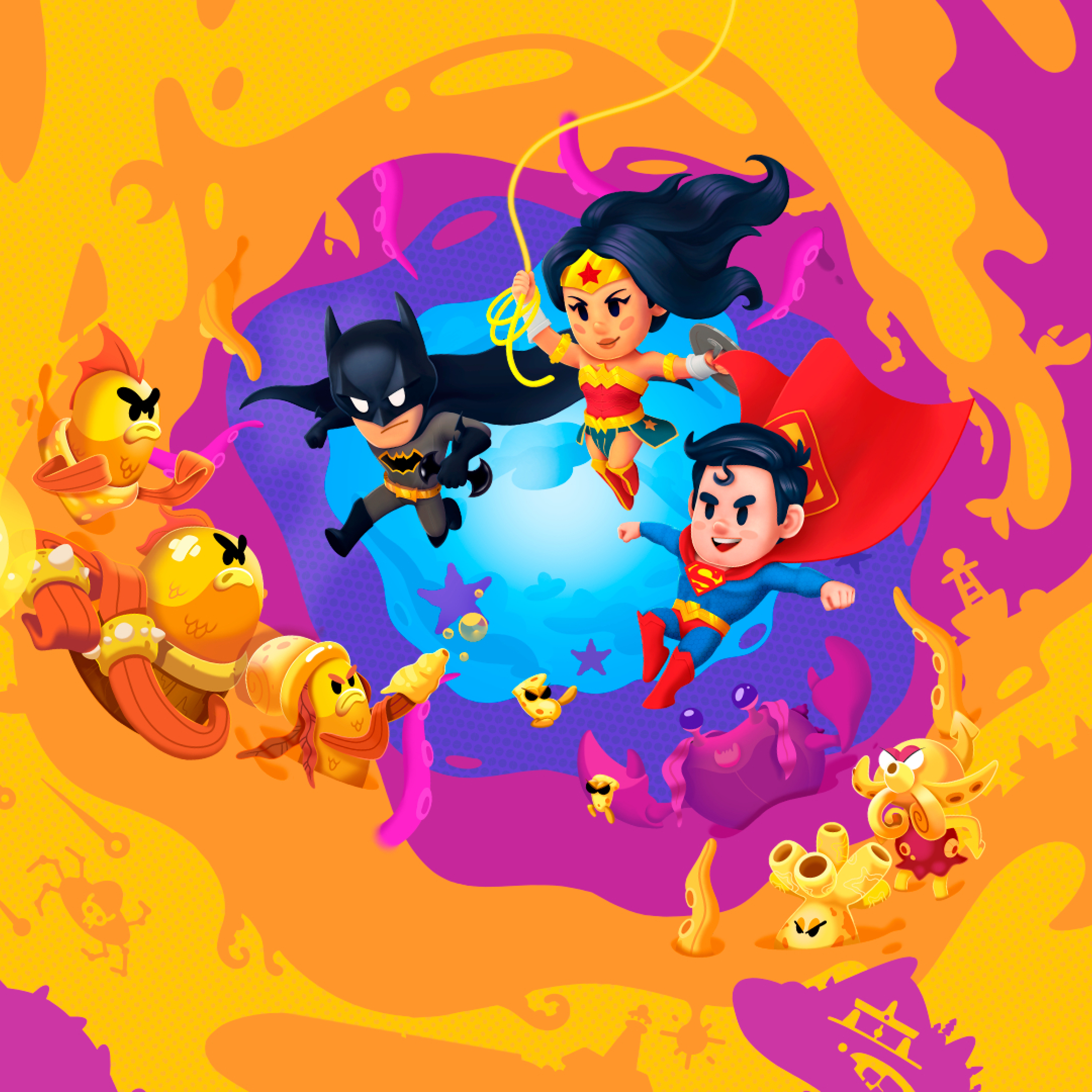 3088x3088 Resolution DC Justice League Cosmic Chaos HD 3088x3088 ...