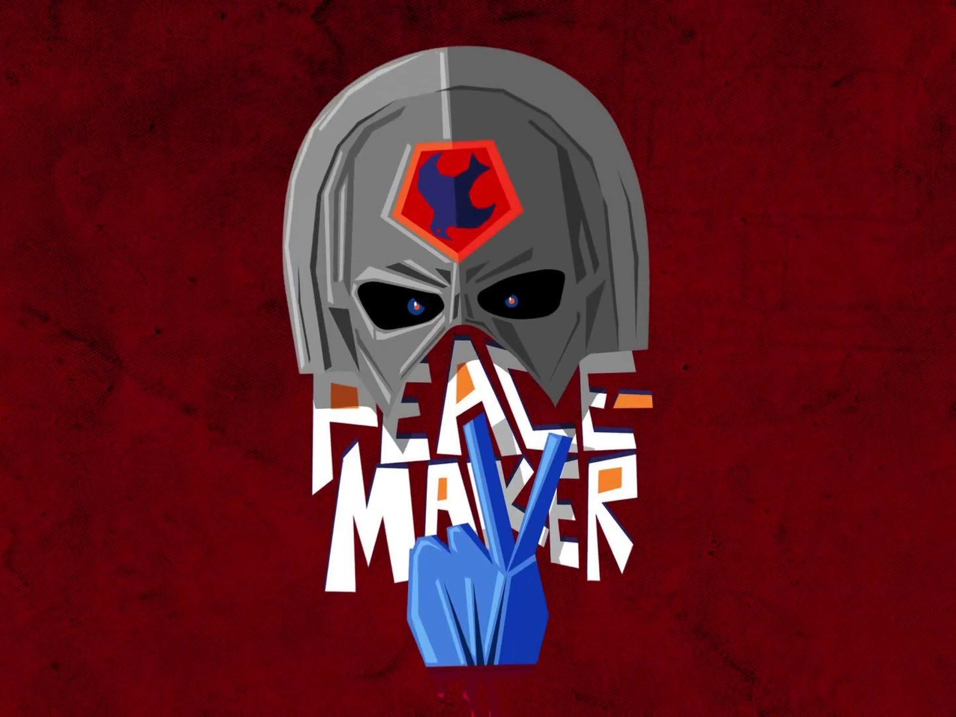 3200x2400 Resolution DC Peacemaker Helmet Logo 3200x2400 Resolution ...