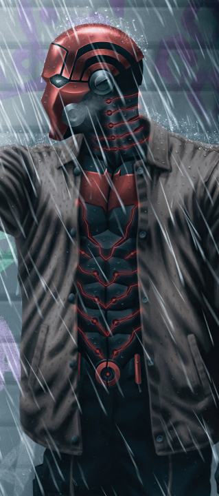 319x720 DC Red Hood Digital Comic Art 319x720 Resolution Wallpaper, HD ...
