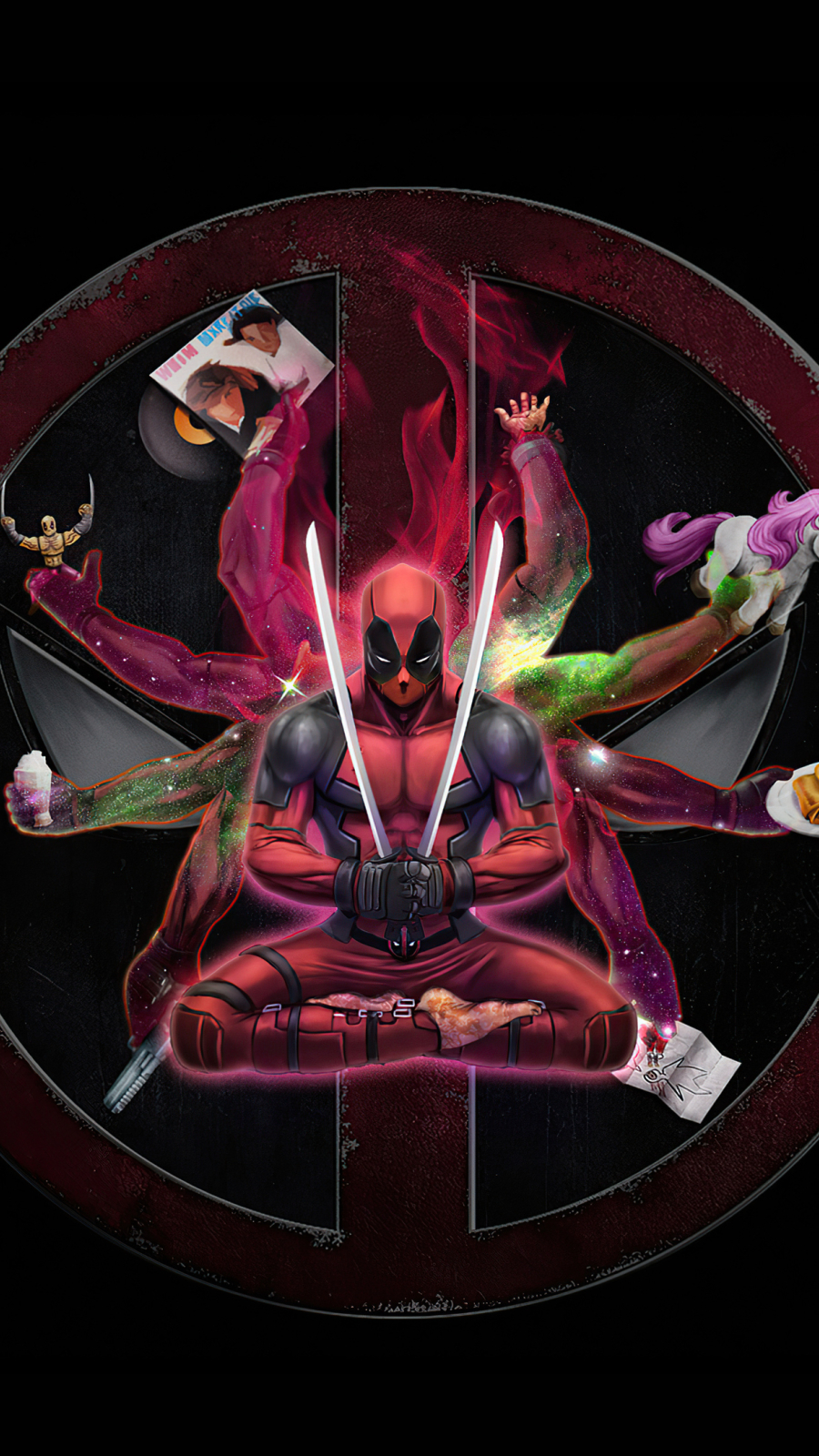900x1600 Resolution Deadpool 4k Fun Art 900x1600 Resolution Wallpaper ...