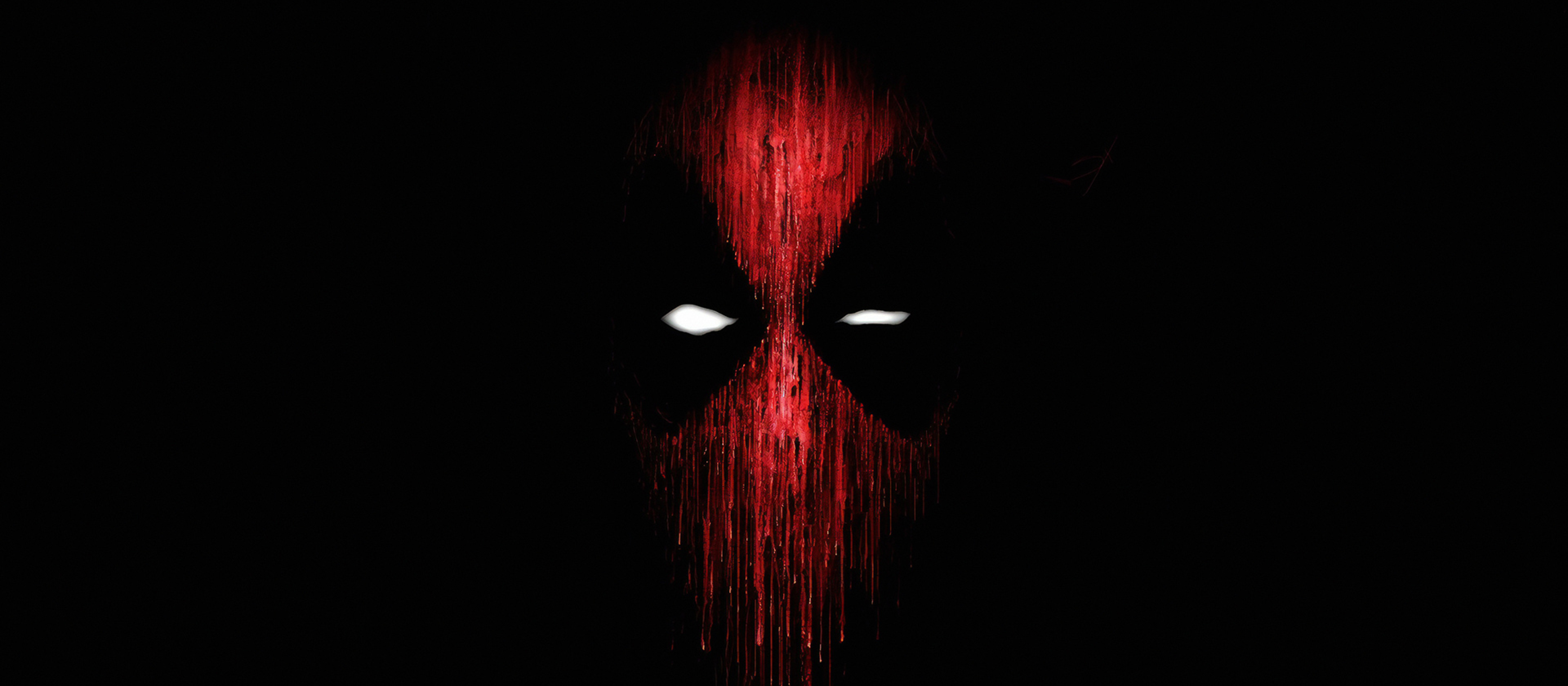 5600x2450 Resolution Deadpool Mask Minimalist 5600x2450 Resolution ...