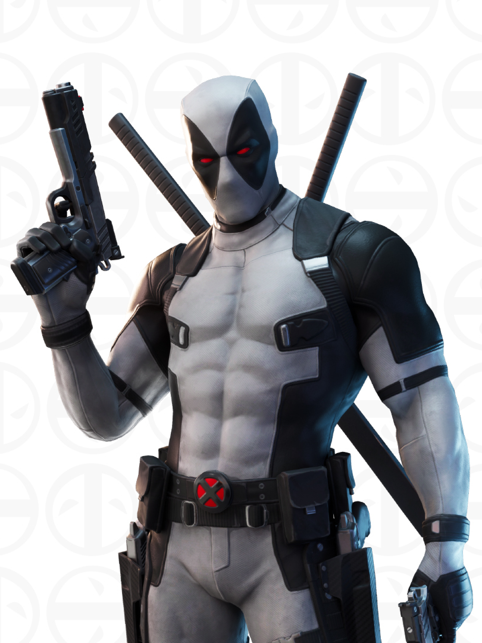1620x2160 Resolution Deadpool White Suit X-Force Fortnite 1620x2160 ...