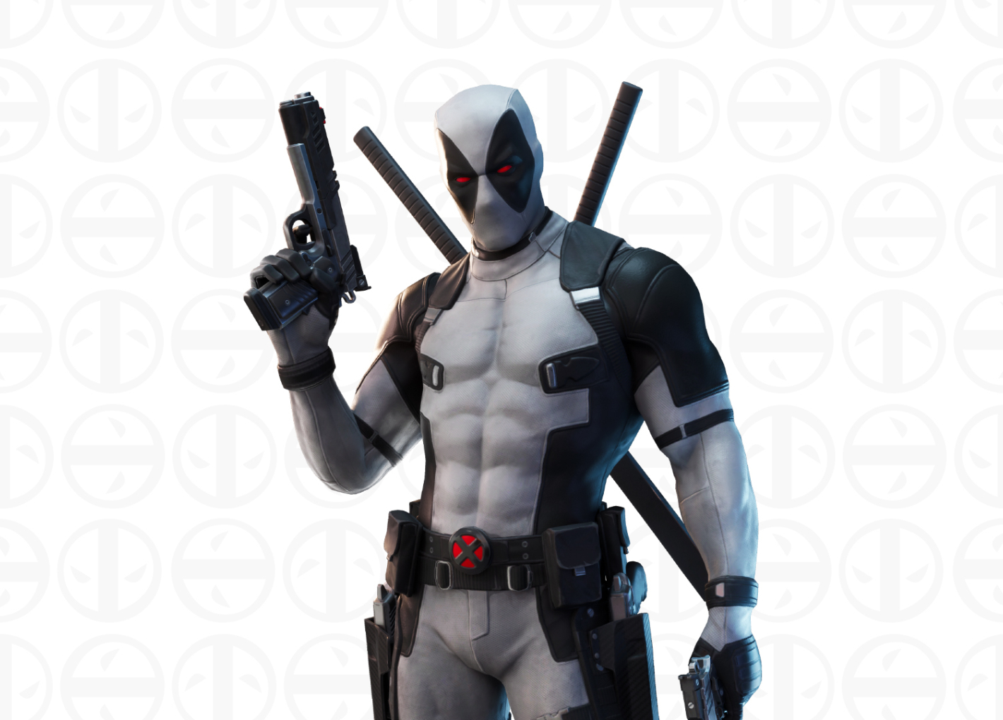 1420x1020 Resolution Deadpool White Suit X-Force Fortnite 1420x1020 ...
