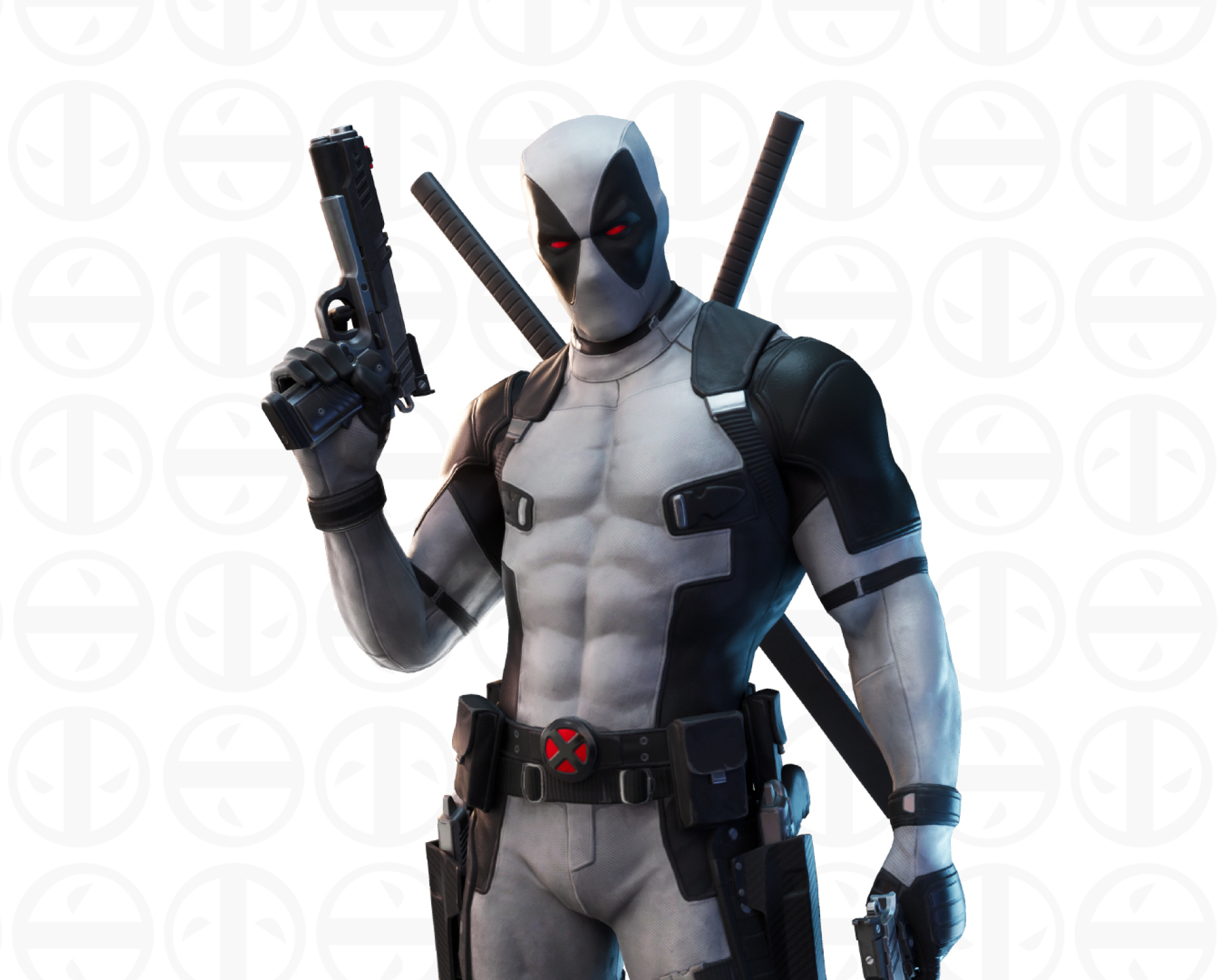 2000x1599 Resolution Deadpool White Suit X-Force Fortnite 2000x1599 ...