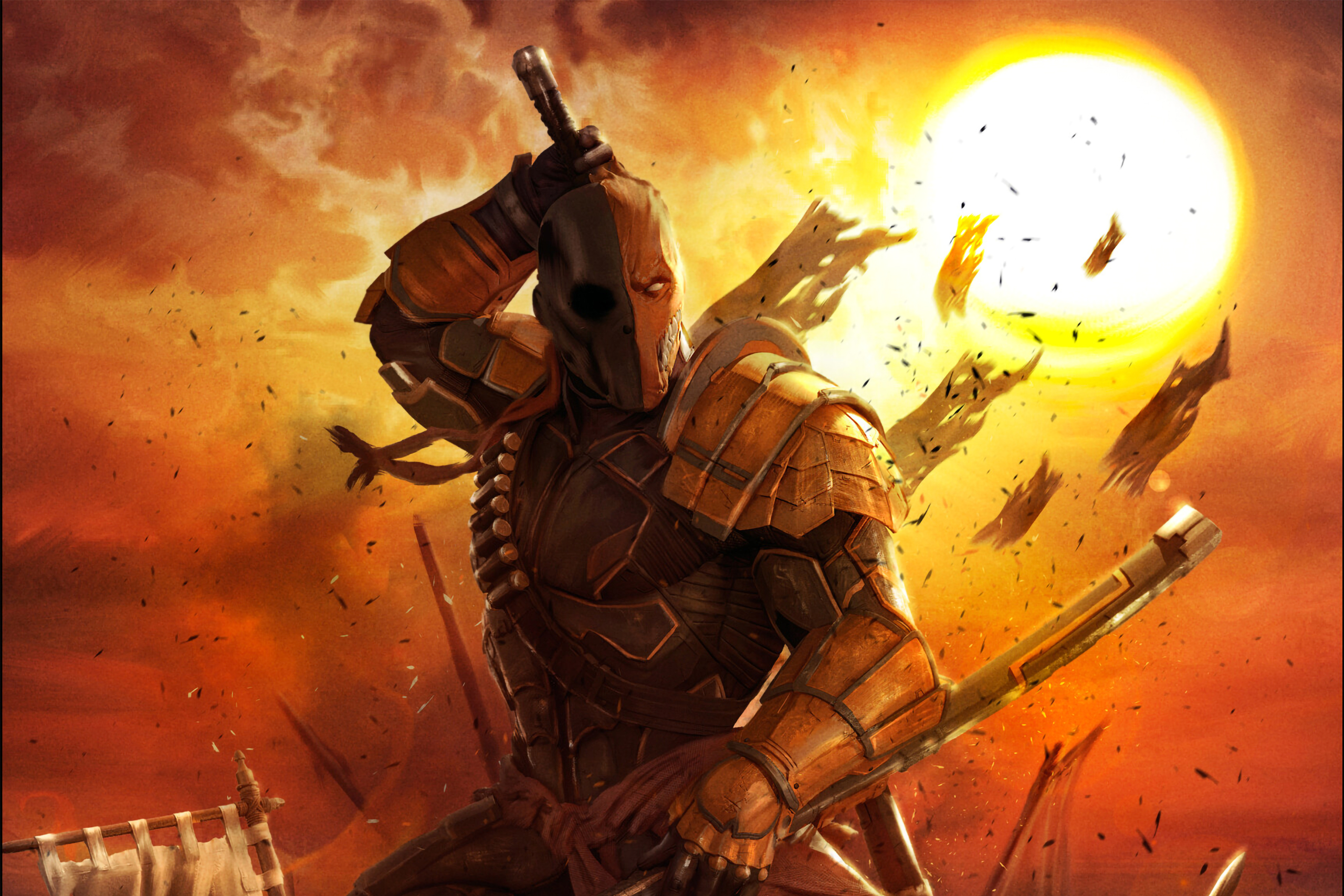 2560x1707 Resolution Deathstroke 4K Artwork 2560x1707 Resolution ...