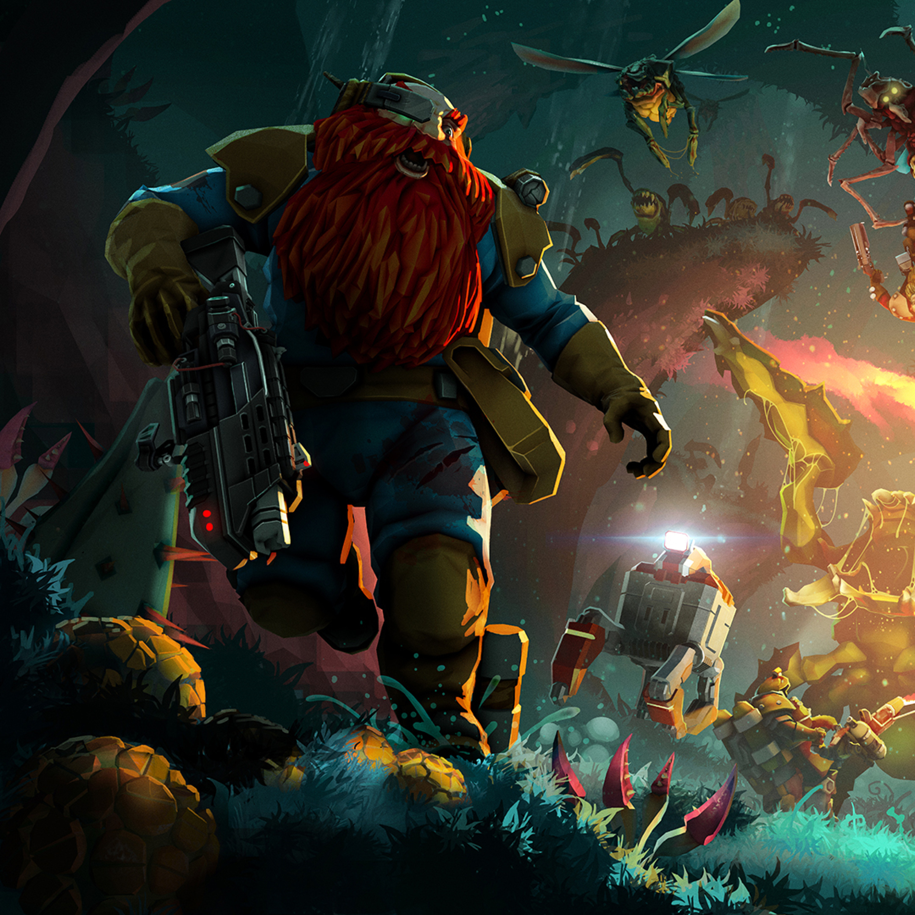 3000x3000 Deep Rock Galactic HD Gaming 3000x3000 Resolution Wallpaper ...