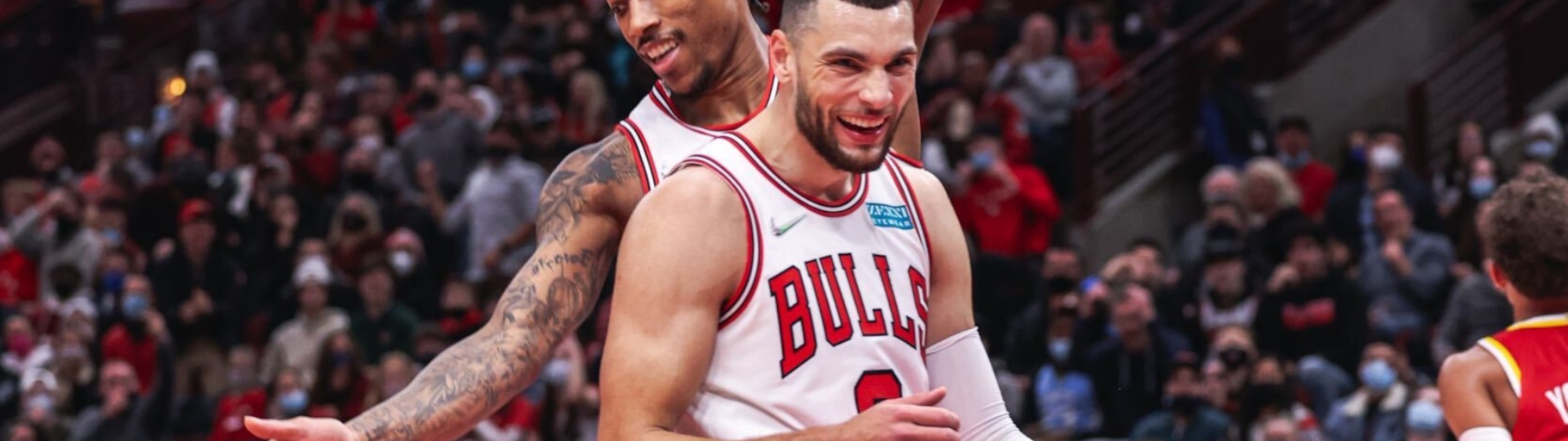 6000x1688 Resolution DeMar DeRozan and Zach LaVine HD Chicago Bulls ...