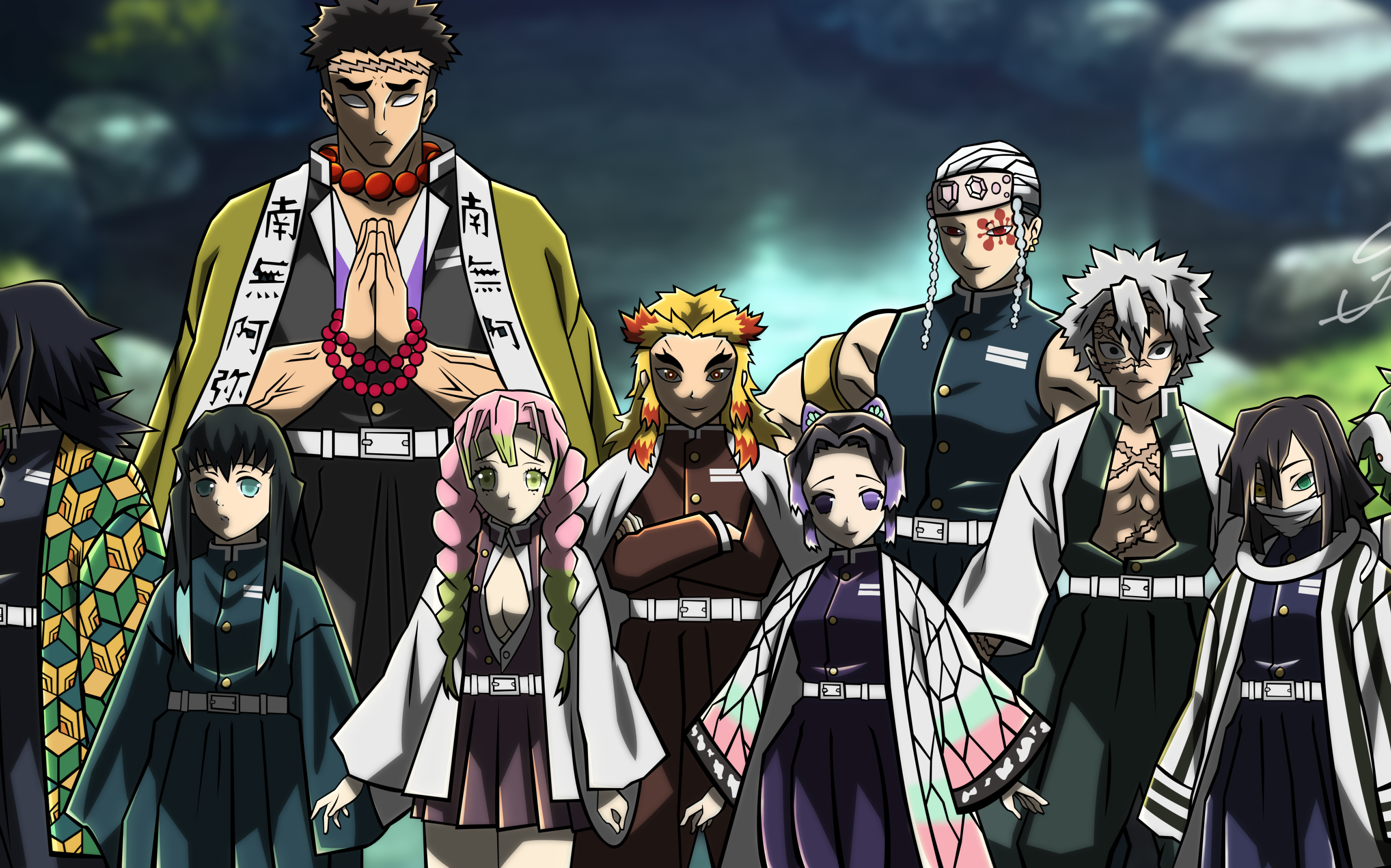 2960x1848 Resolution Demon Slayer 4K Kimetsu no Yaiba 2960x1848 ...