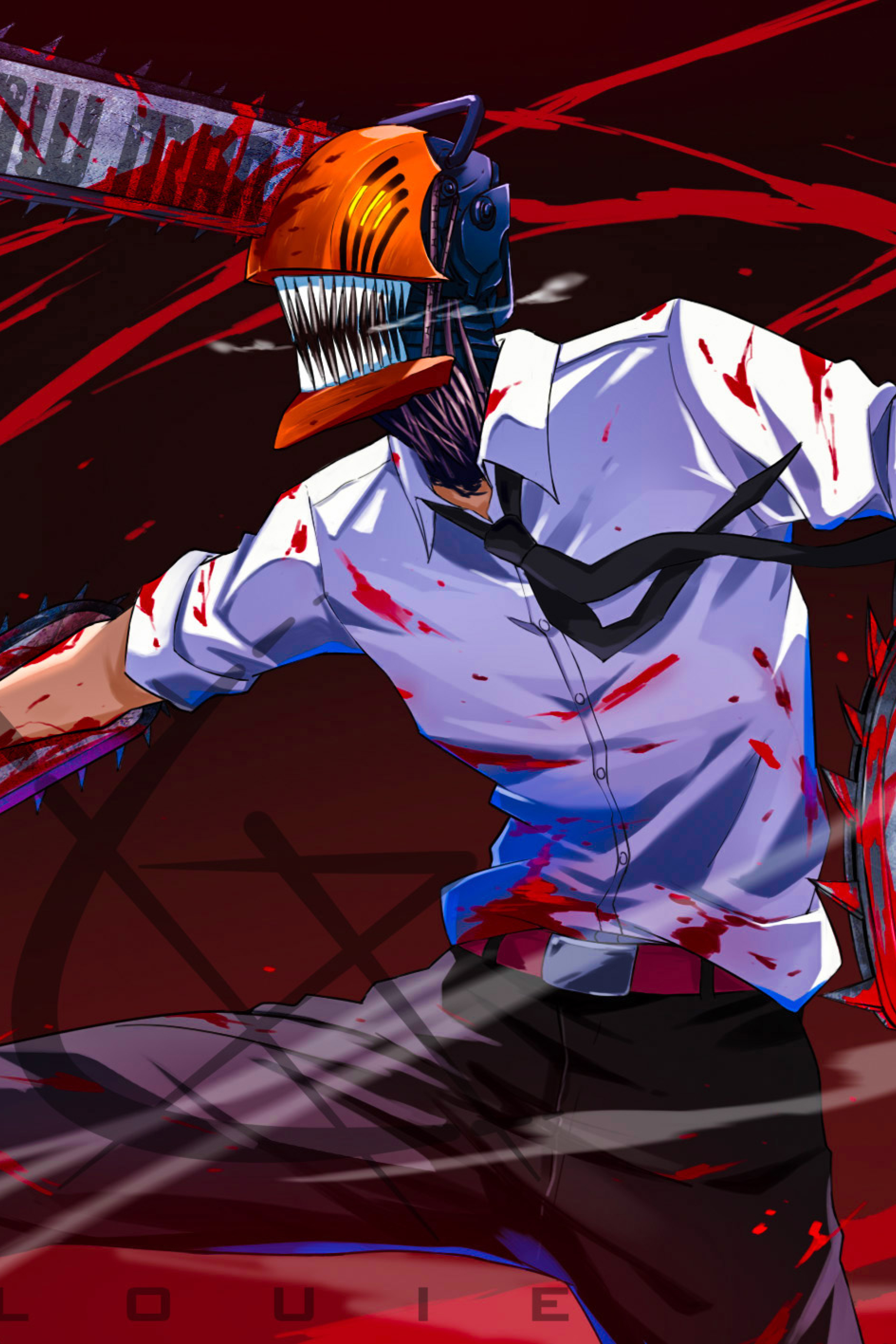 4000x6000 Resolution Denji Digital Chainsaw Man Art 2022 4000x6000 ...