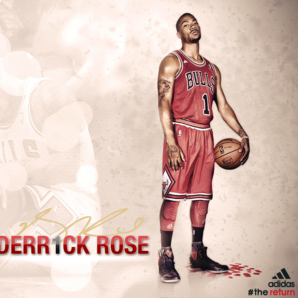 1000x1000 Resolution Derrick Rose HD NBA 1000x1000 Resolution Wallpaper ...