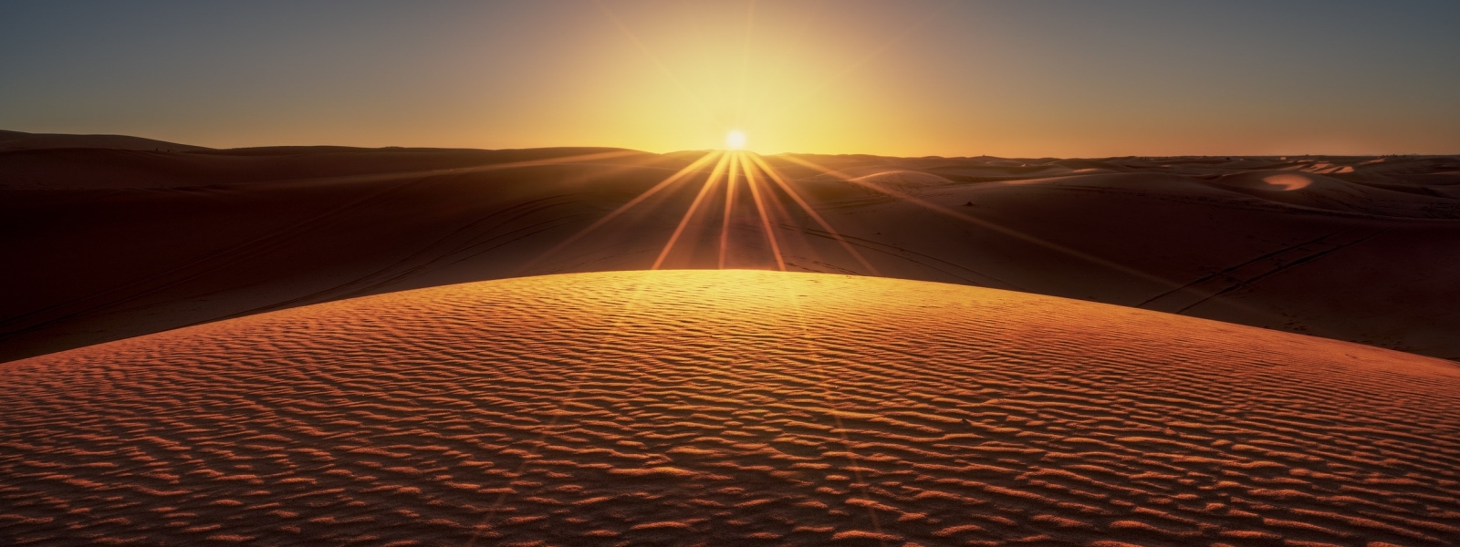 1600x600 Resolution Desert HD Sunrise 1600x600 Resolution Wallpaper ...