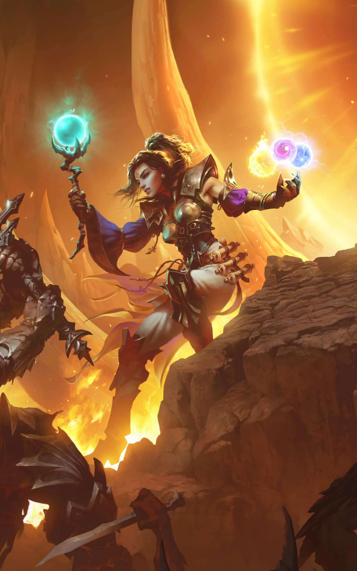 1200x1920 Diablo 3 4K Gaming Poster Art 1200x1920 Resolution Wallpaper ...