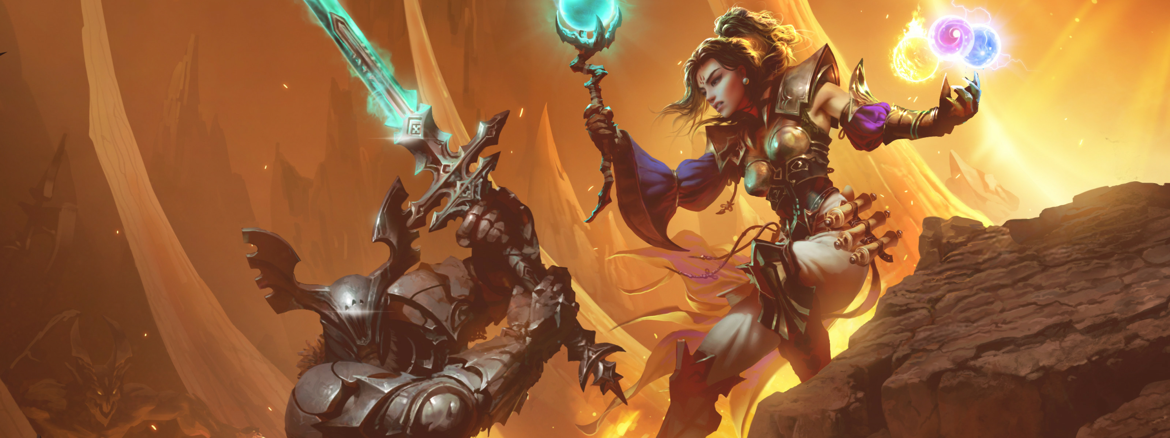 3840x1440 Resolution Diablo 3 4K Gaming Poster Art 3840x1440 Resolution ...