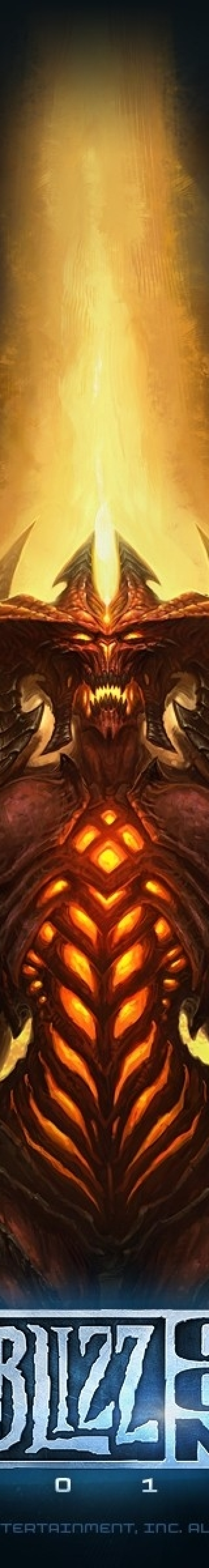 1152x8640 Resolution diablo 3, characters, fire 1152x8640 Resolution ...