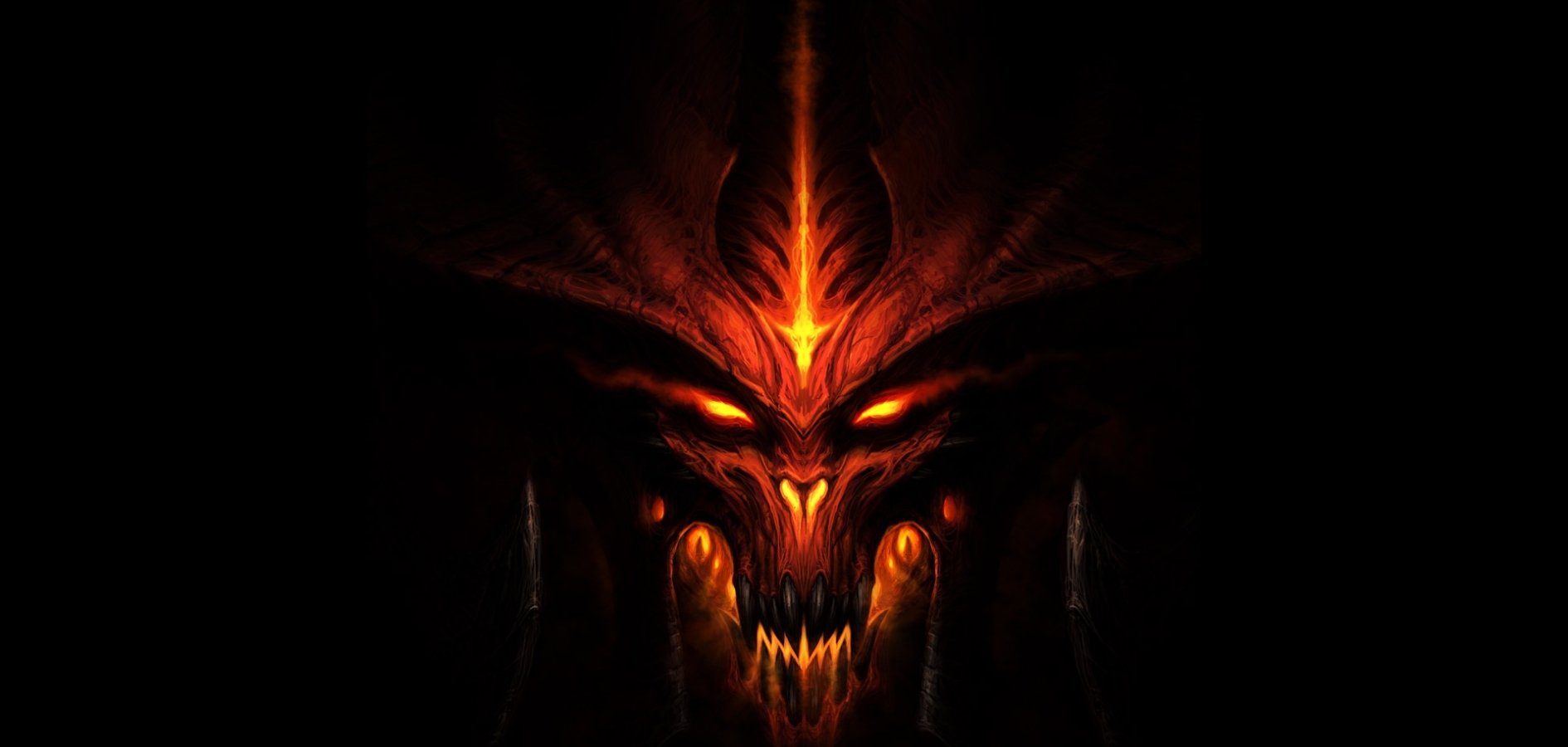 1890x900 Resolution diablo, face, look 1890x900 Resolution Wallpaper ...