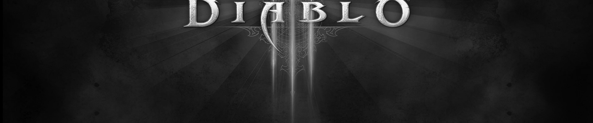 1920x400 Resolution diablo, name, black and white 1920x400 Resolution ...