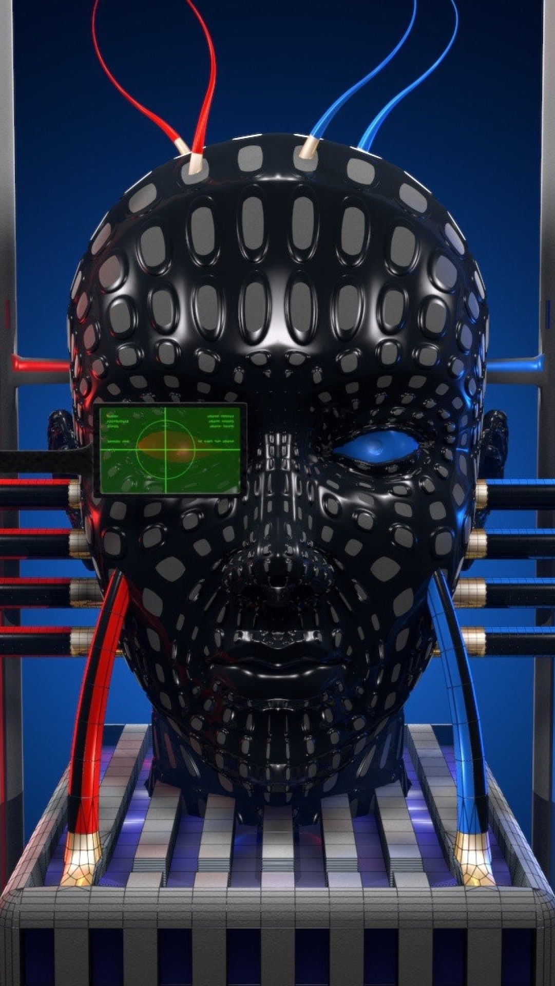 1081x1920 Resolution digital art, robot, head 1081x1920 Resolution ...