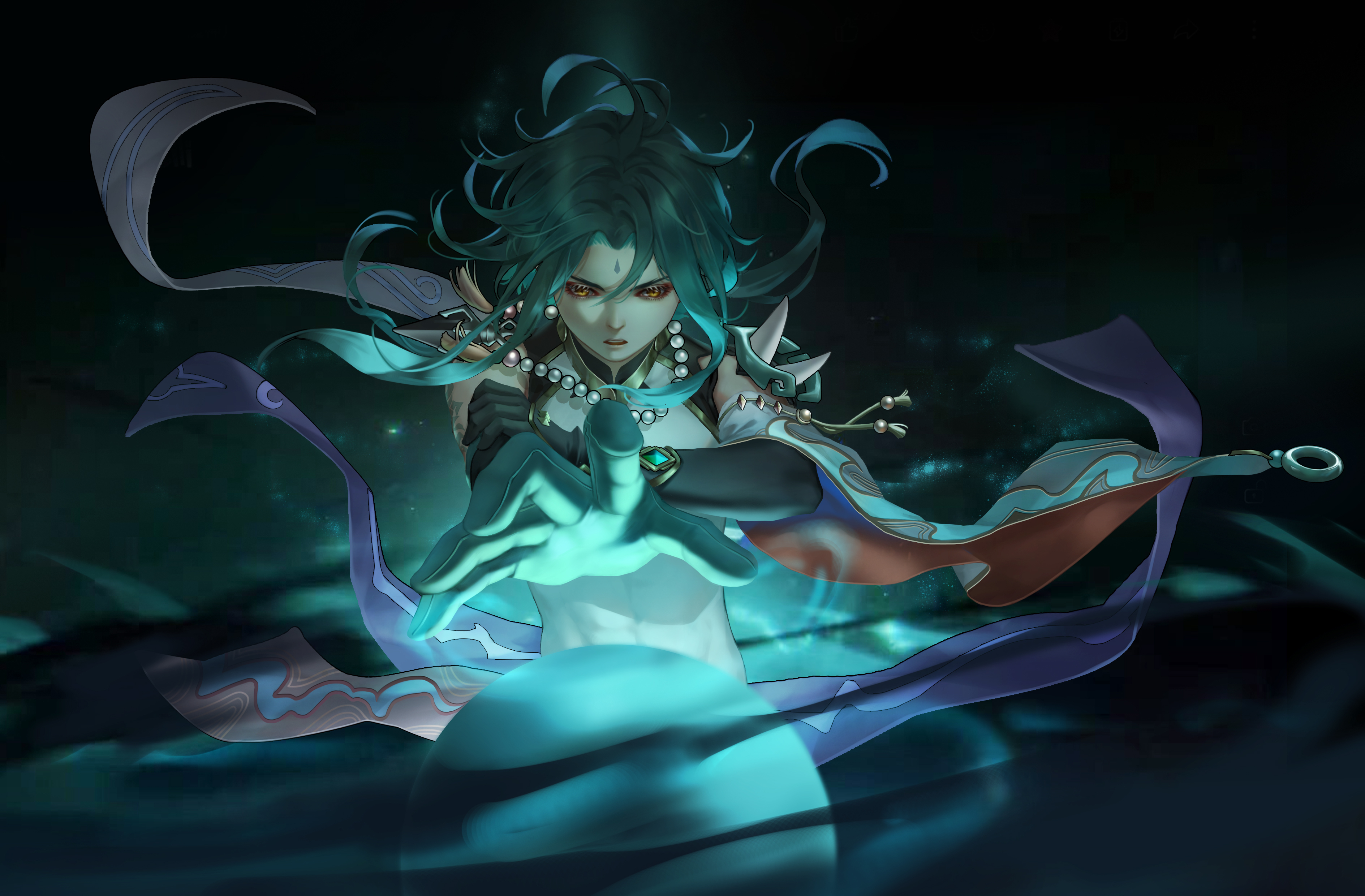 1024 x576 Digital Xiao Genshin Impact 1024 x576 Resolution Wallpaper ...