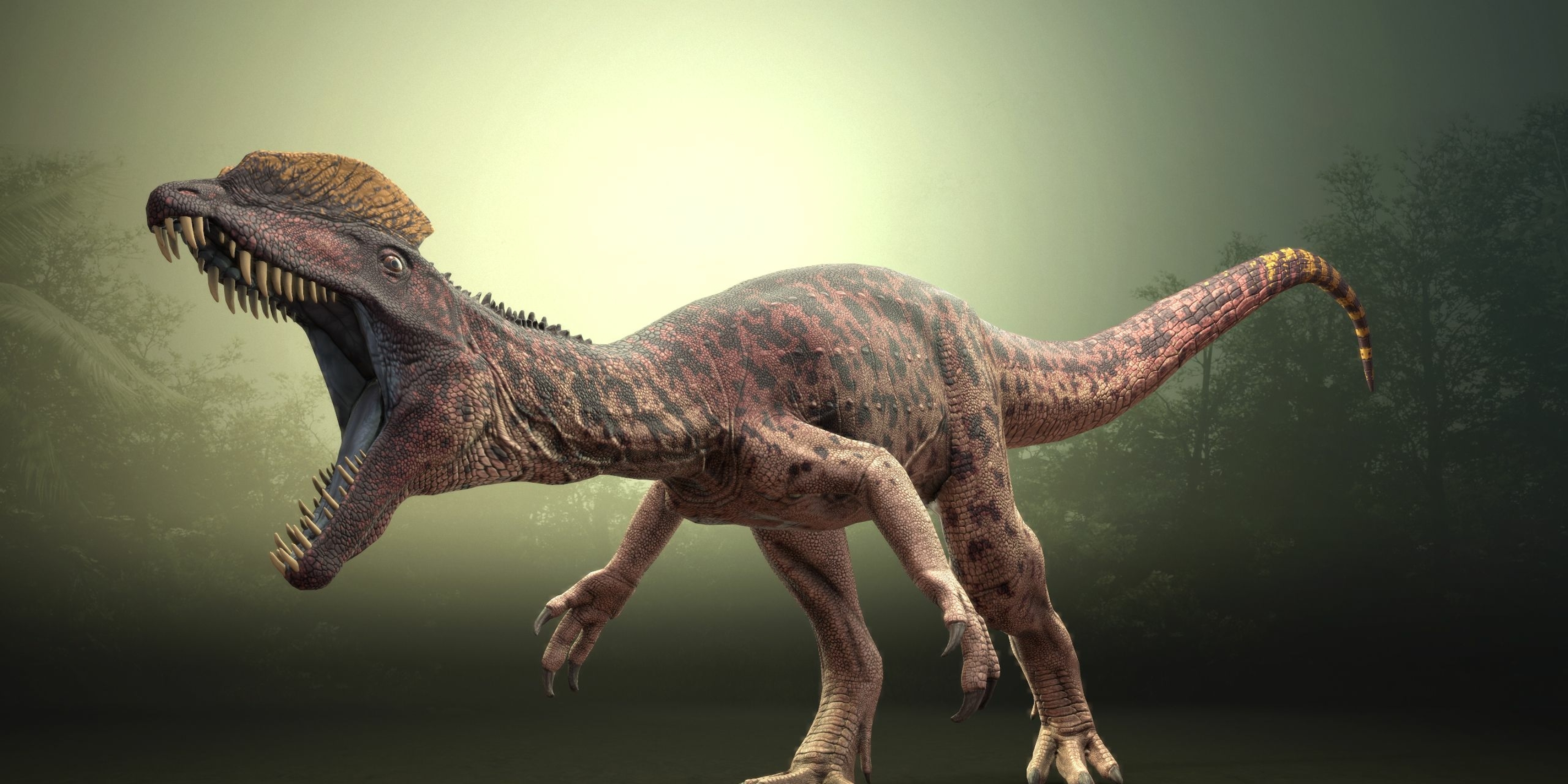 3840x1920 Resolution Dilophosaurus HD The Isle Gaming 3840x1920 ...