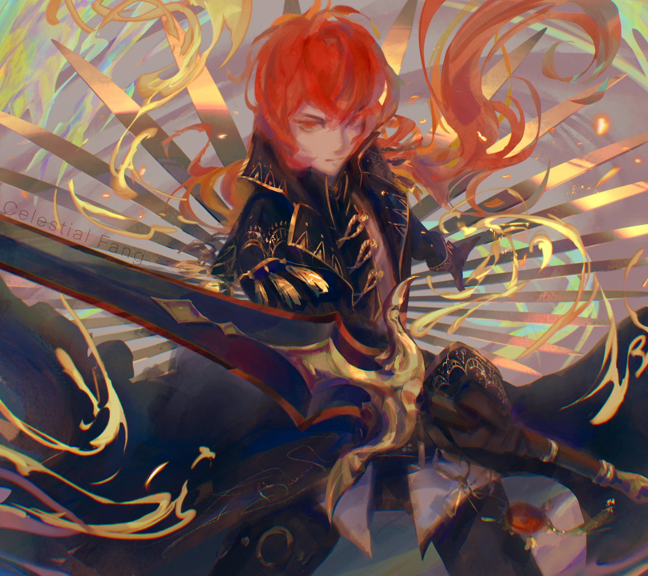 2160x1920 Diluc FanArt Genshin Impact 2160x1920 Resolution Wallpaper ...