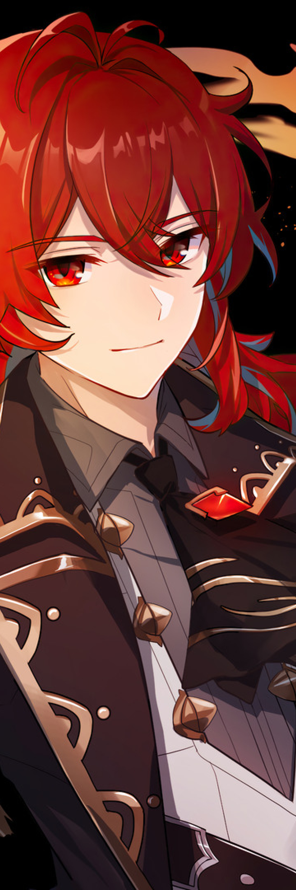 1000x3000 Resolution Diluc Genshin Impact Digital Art 1000x3000 ...