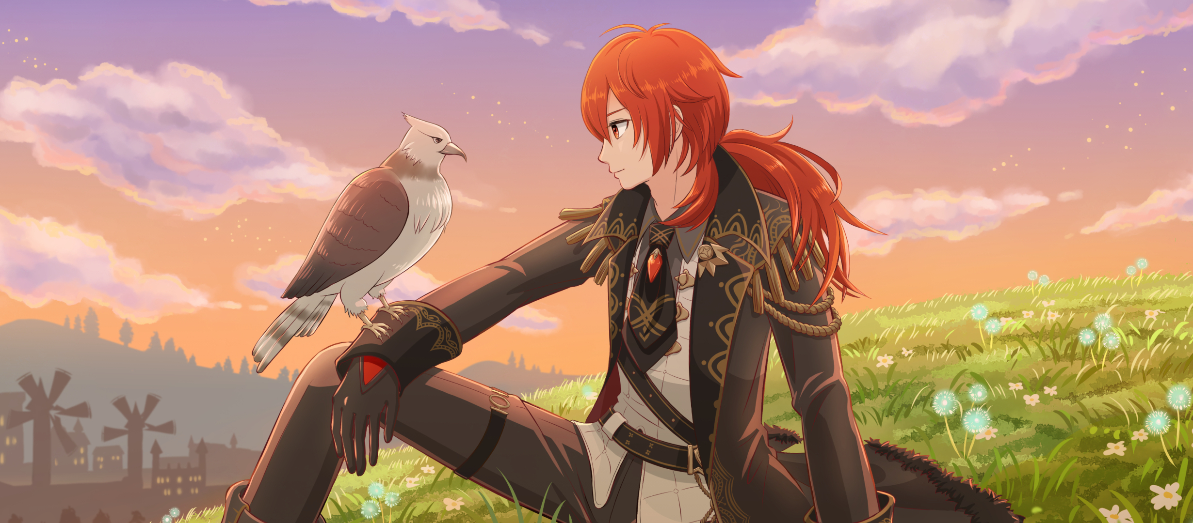 2460x1080 Resolution Diluc Portrait Genshin Impact 2460x1080 Resolution ...