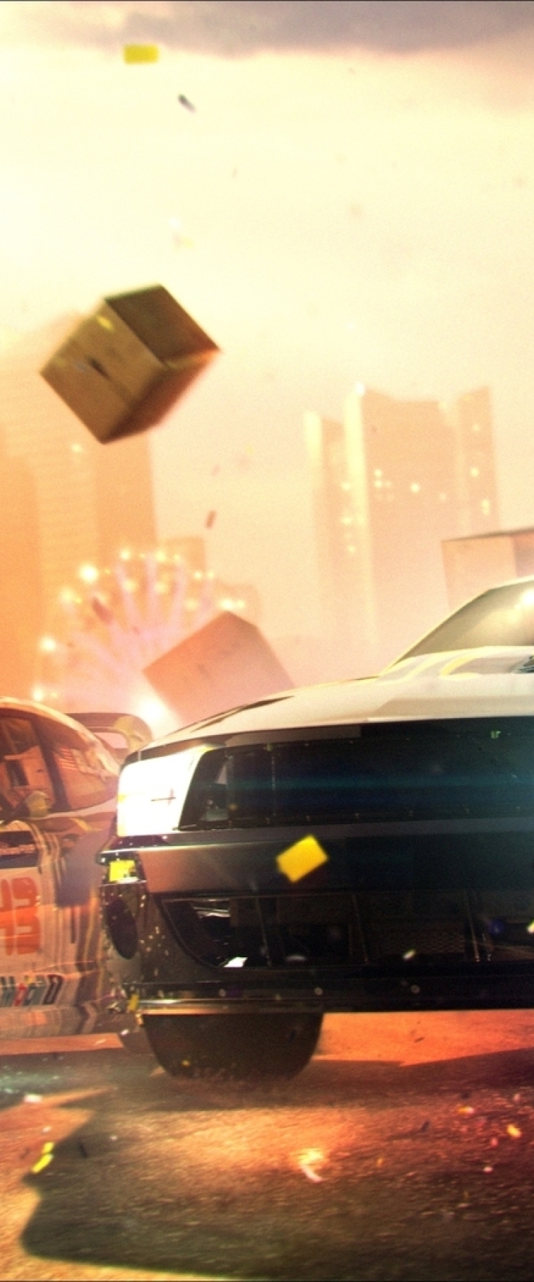 750x1800 Resolution dirt showdown, cars, buildings 750x1800 Resolution ...