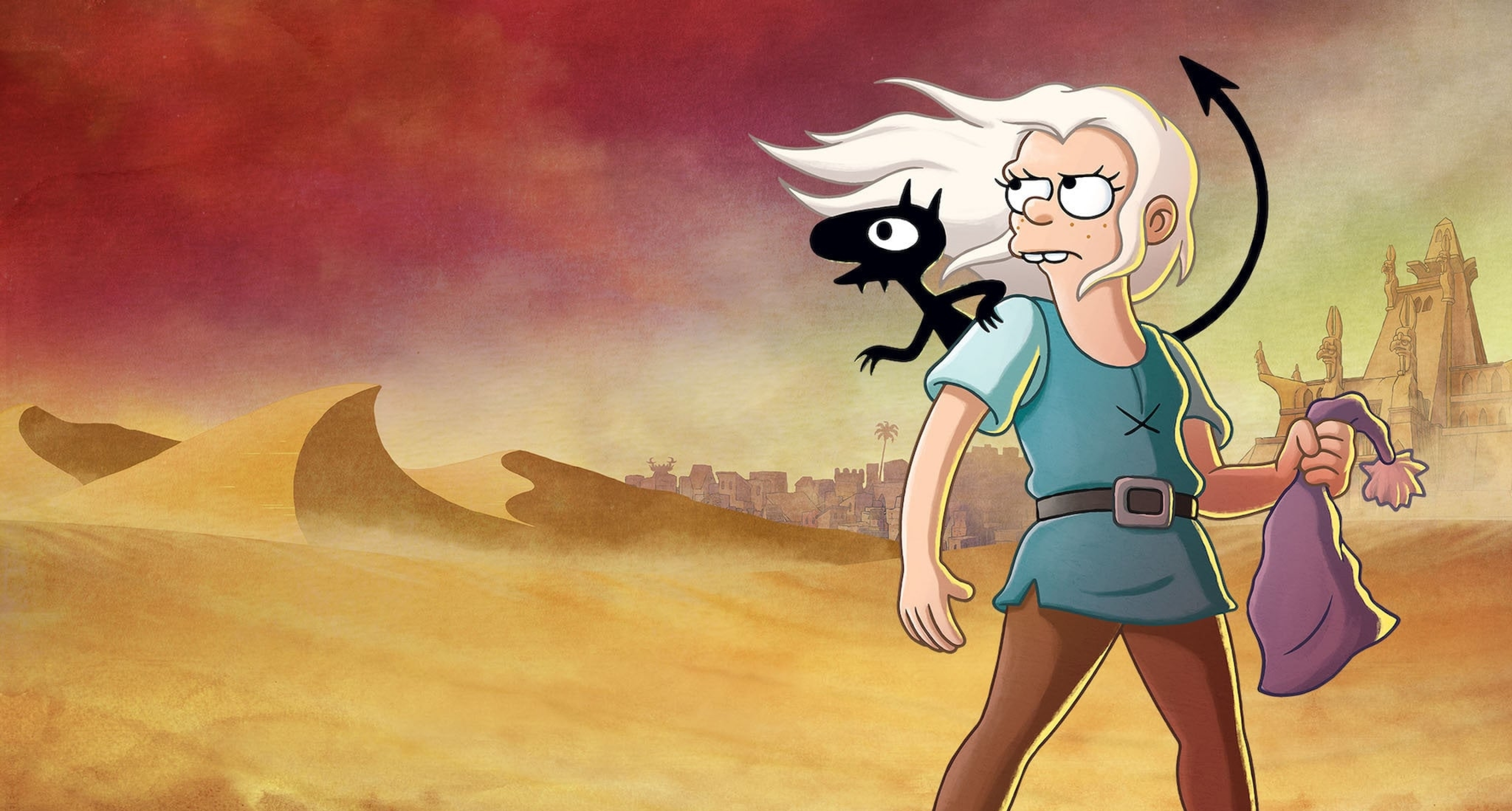 3840x2060 Resolution Disenchantment 3840x2060 Resolution Wallpaper ...