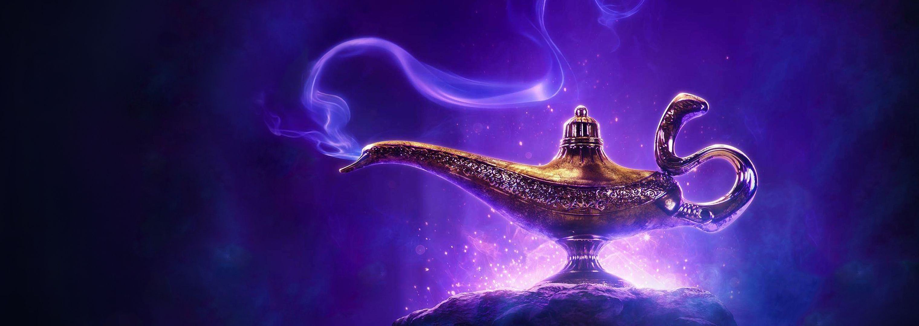 3040x1080 Resolution Disney Aladdin 2019 Movie Poster 3040x1080 ...