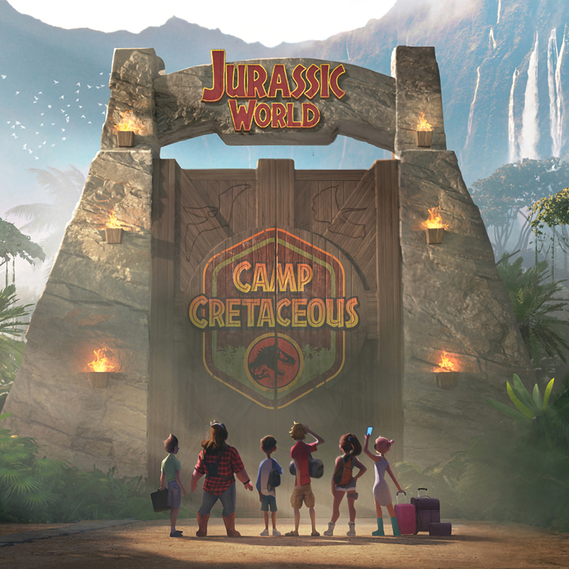 1980x1980 Resolution Disney Jurassic World Camp Cretaceous 1980x1980 ...