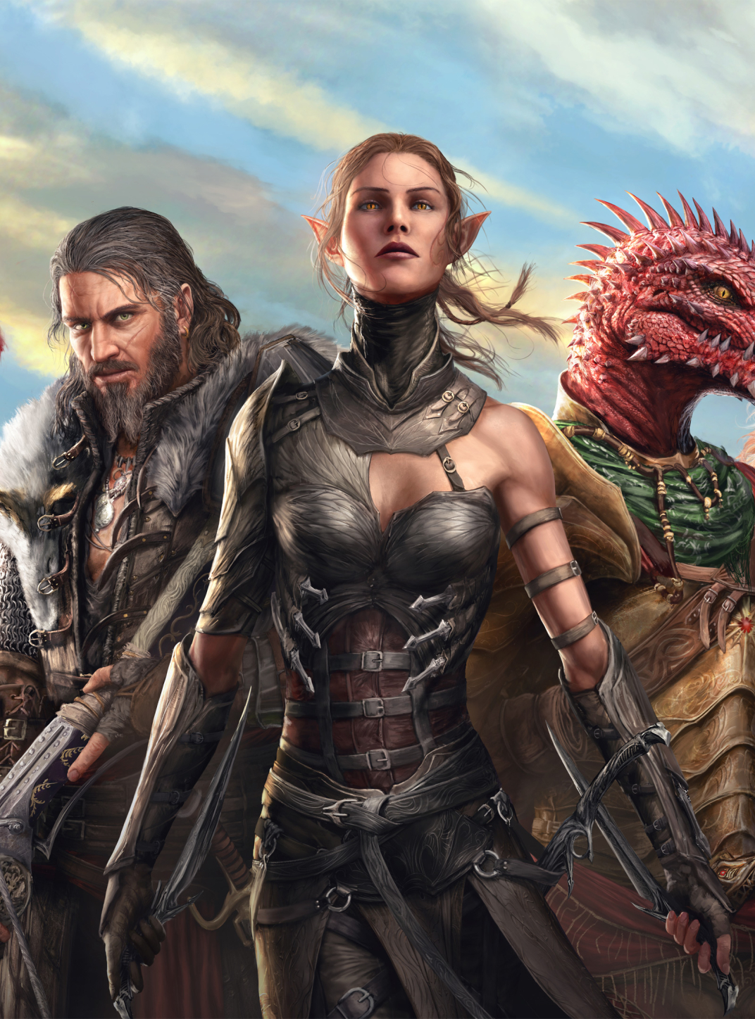1072x1448 Resolution Divinity Original Sin 2 Characters 1072x1448 ...