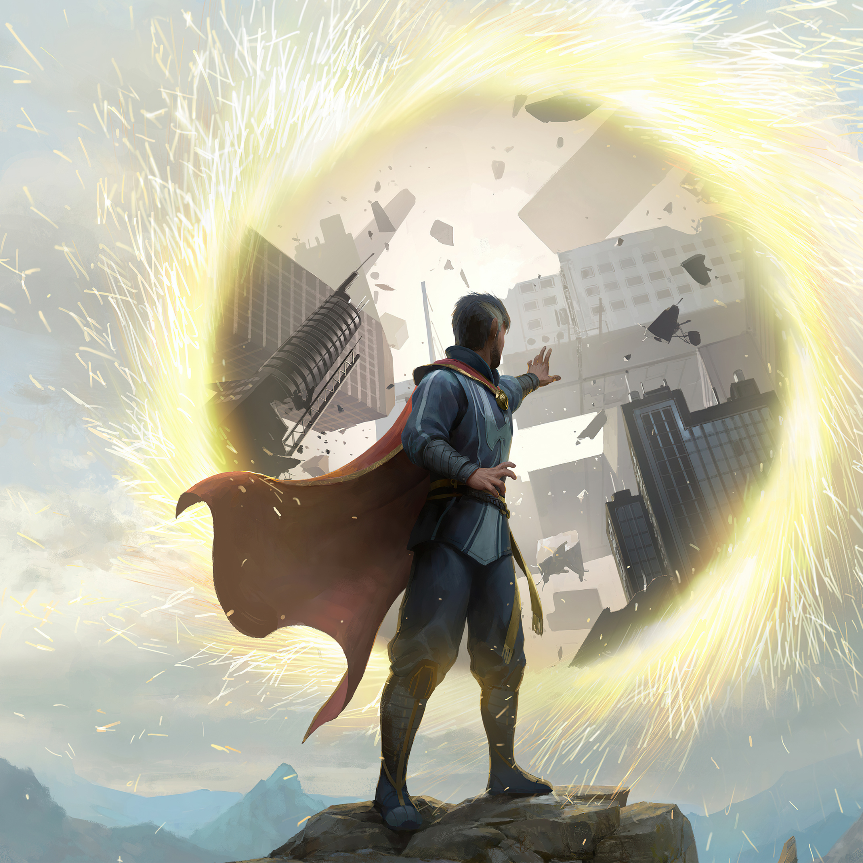 3000x3000 Doctor Strange 4k Cool Art 3000x3000 Resolution Wallpaper, HD ...