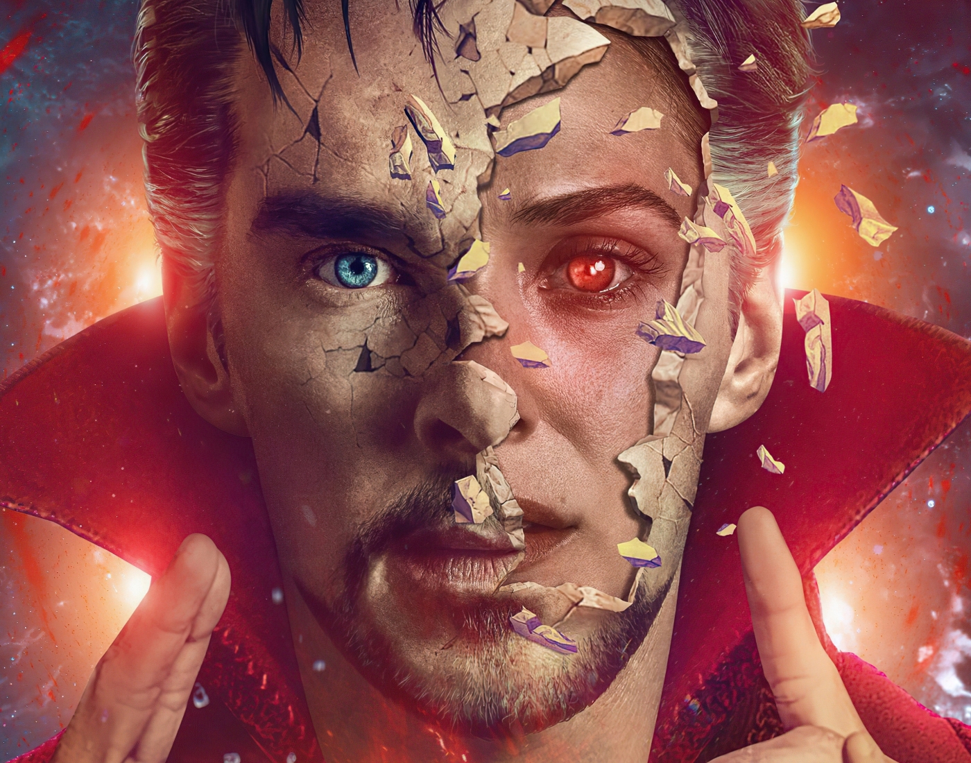1400x1100 Doctor Strange In The Multiverse Of Madness 4k FanArt ...