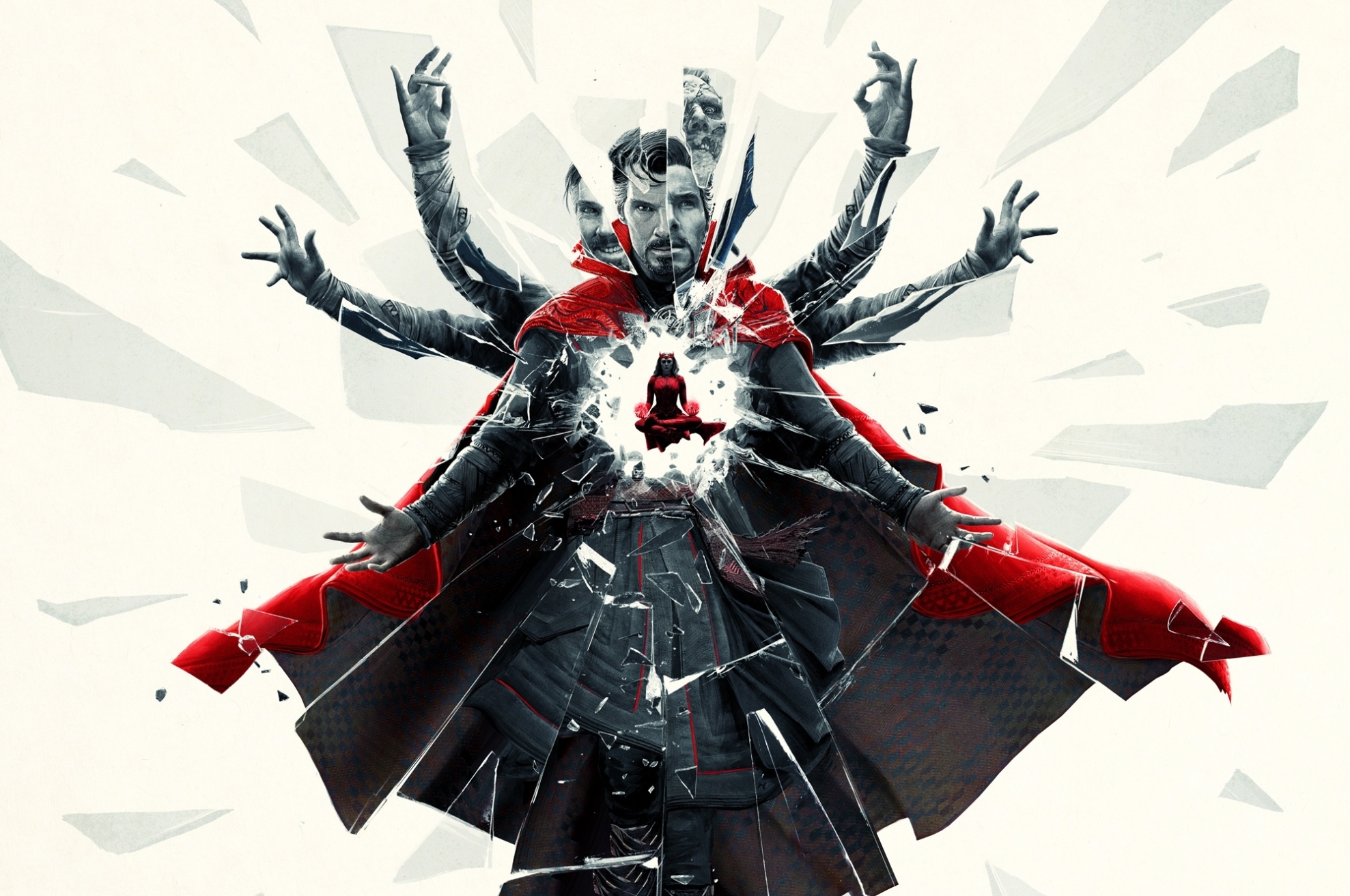 1977x1313 Doctor Strange in the Multiverse of Madness Digital Art ...