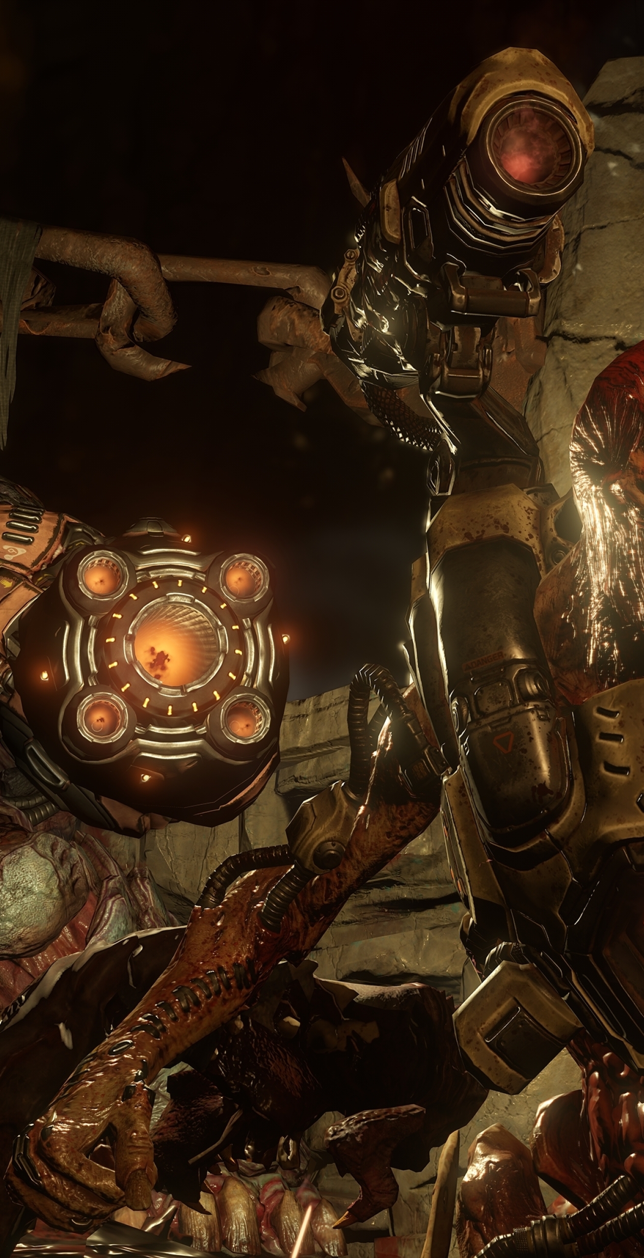 1312x2560 Resolution doom 4, cyberdemon, characters 1312x2560 ...