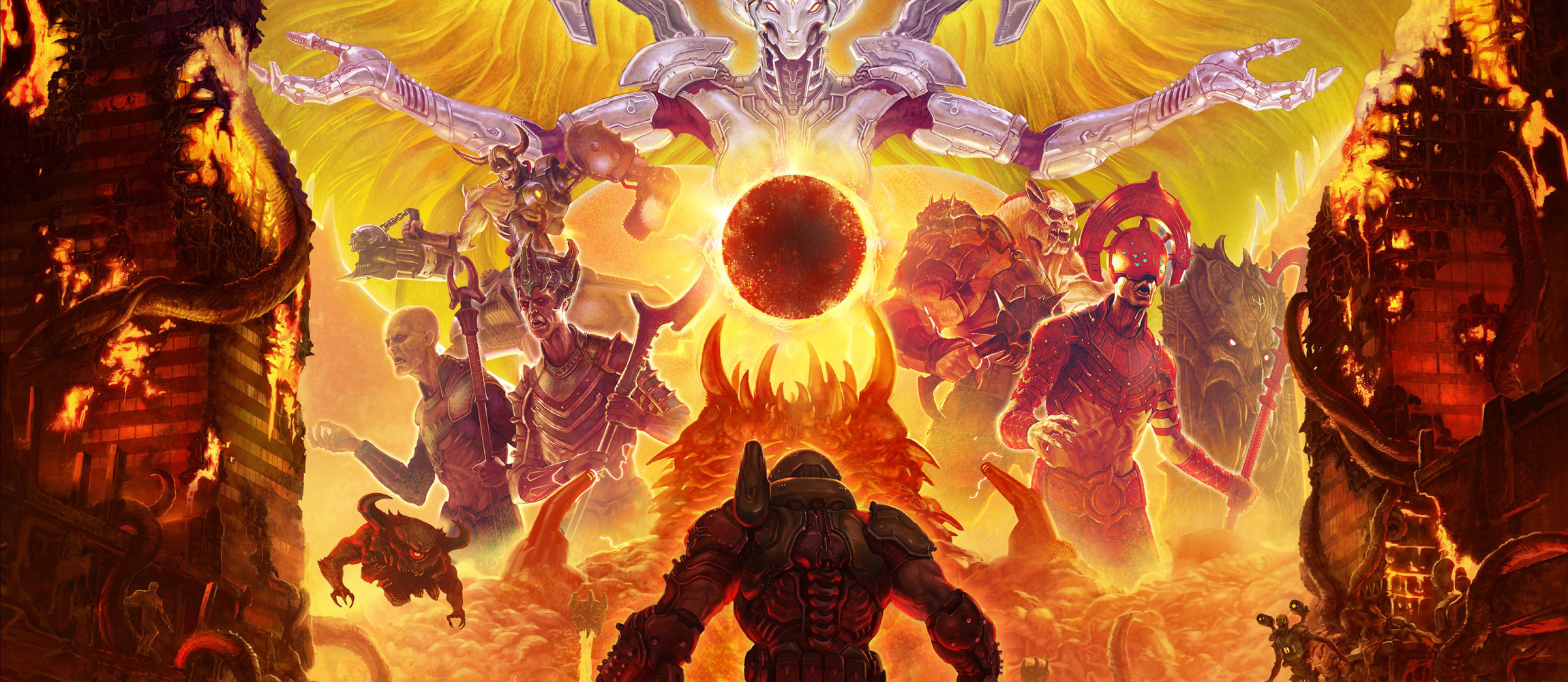 2300x1000 Resolution DOOM Eternal 2019 2300x1000 Resolution Wallpaper ...