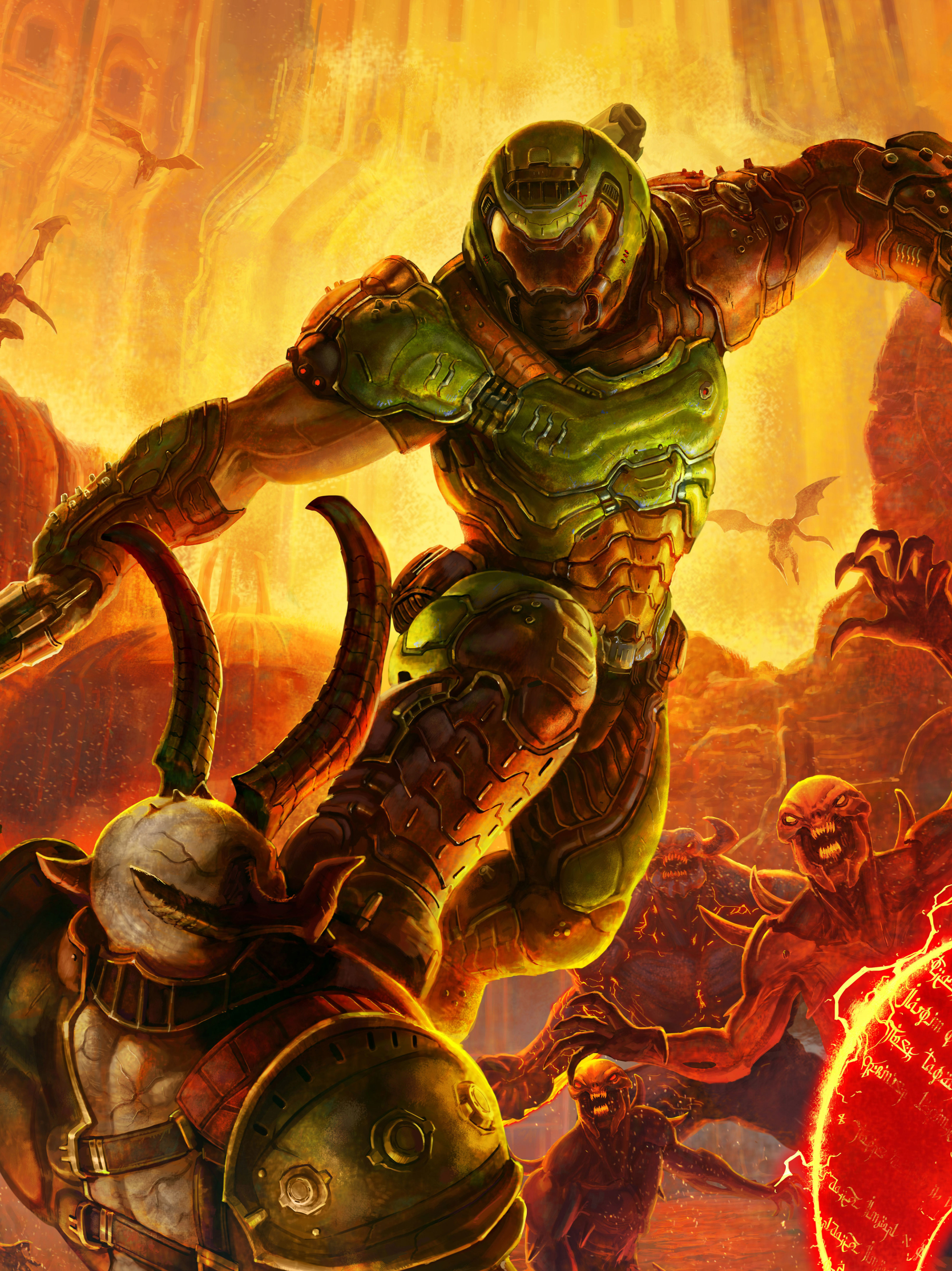 1668x2226 Resolution DOOM Eternal 4k 8k 1668x2226 Resolution Wallpaper ...