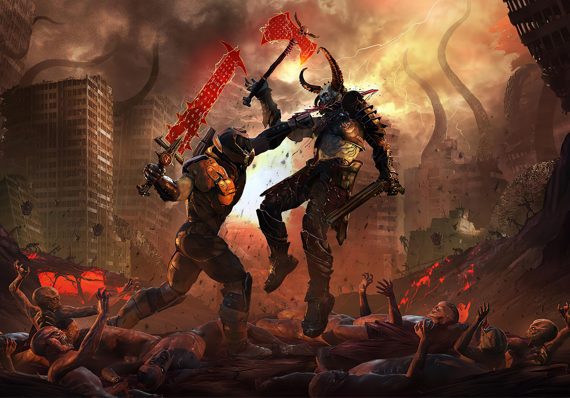 1920x1339 Resolution DOOM Eternal Battle 1920x1339 Resolution Wallpaper ...