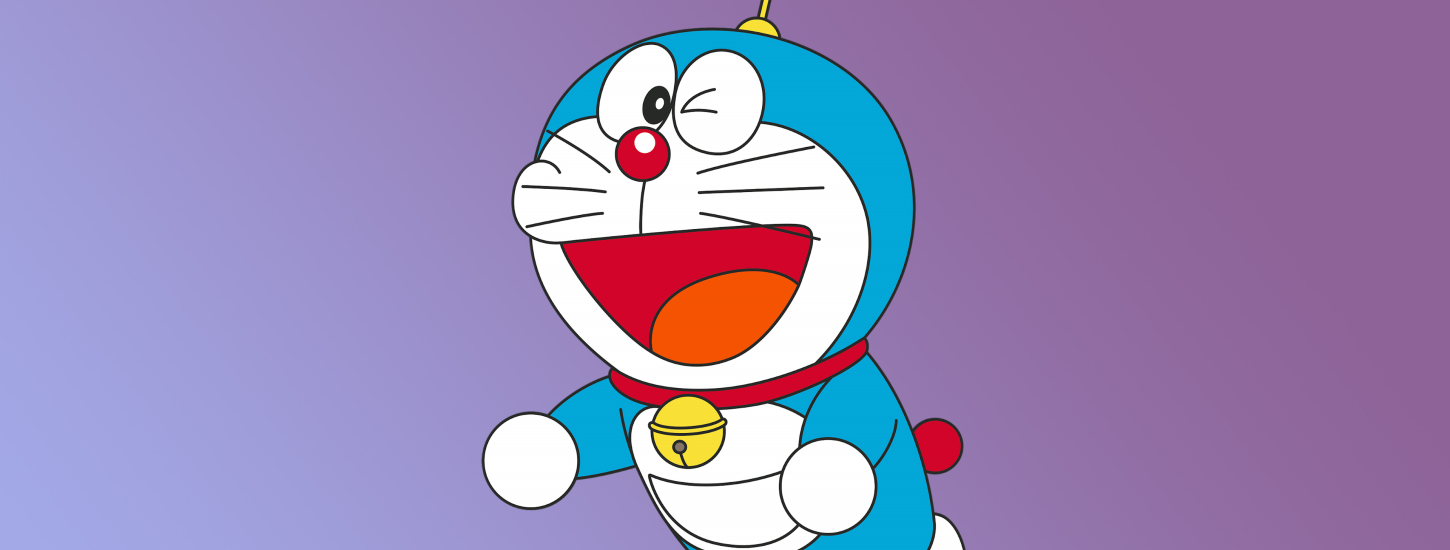 1450x550 Resolution Doraemon Minimal 4K 1450x550 Resolution Wallpaper ...