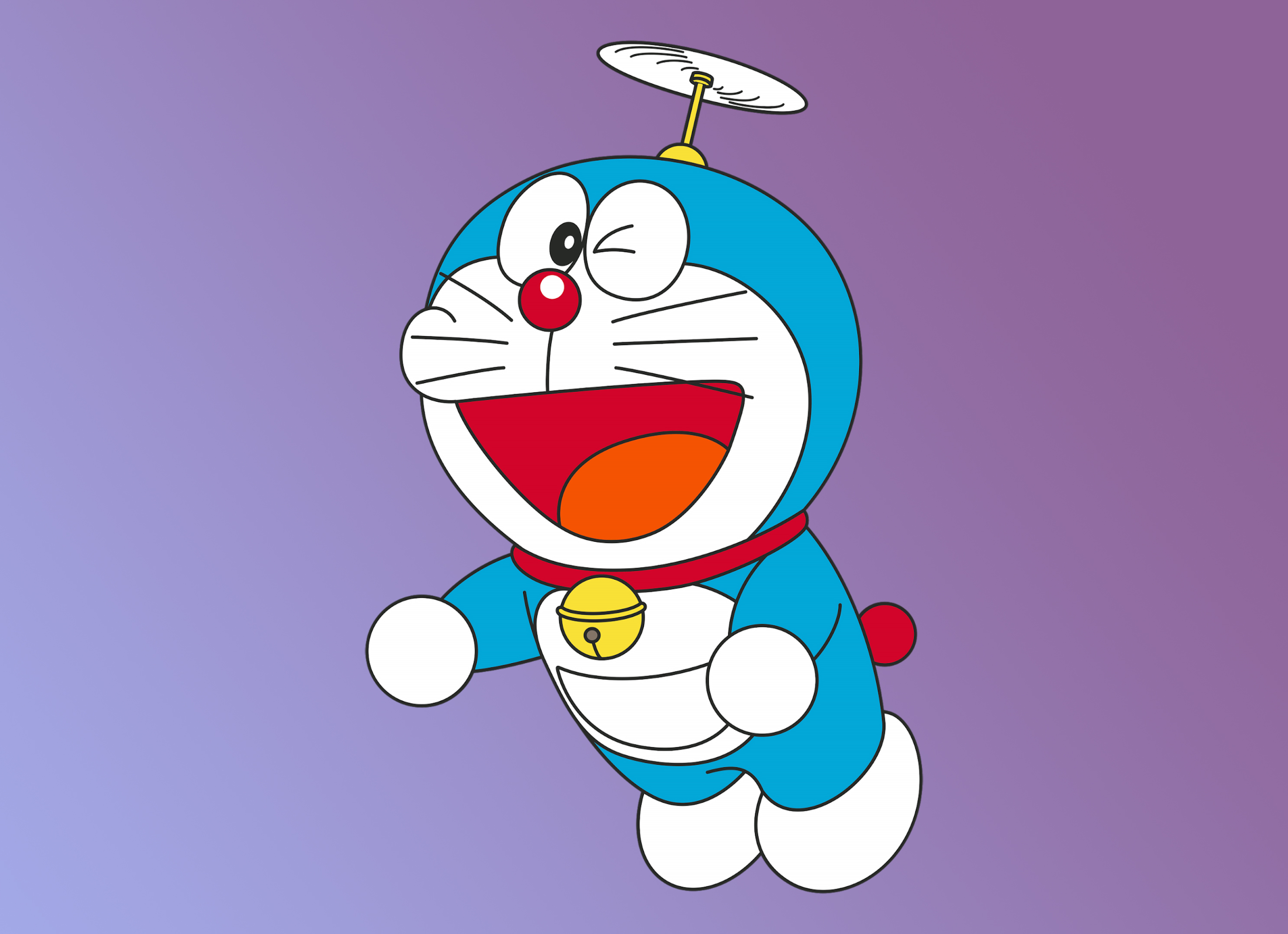 2840x2060 Resolution Doraemon Minimal 4K 2840x2060 Resolution Wallpaper ...