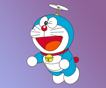 360x300 Resolution Doraemon Minimal 4K 360x300 Resolution Wallpaper ...