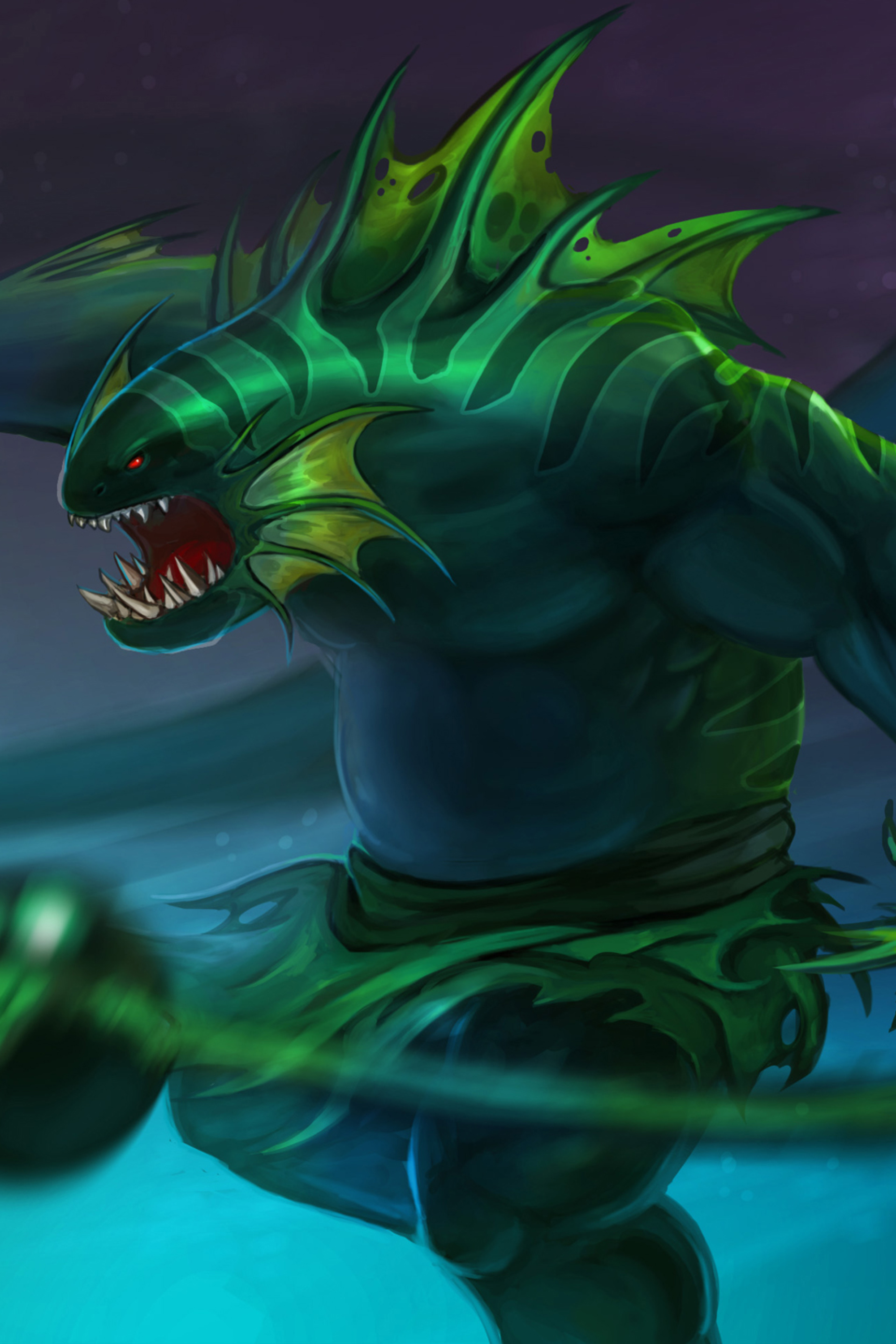 2000x3000 Resolution dota 2, art, tidehunter 2000x3000 Resolution ...