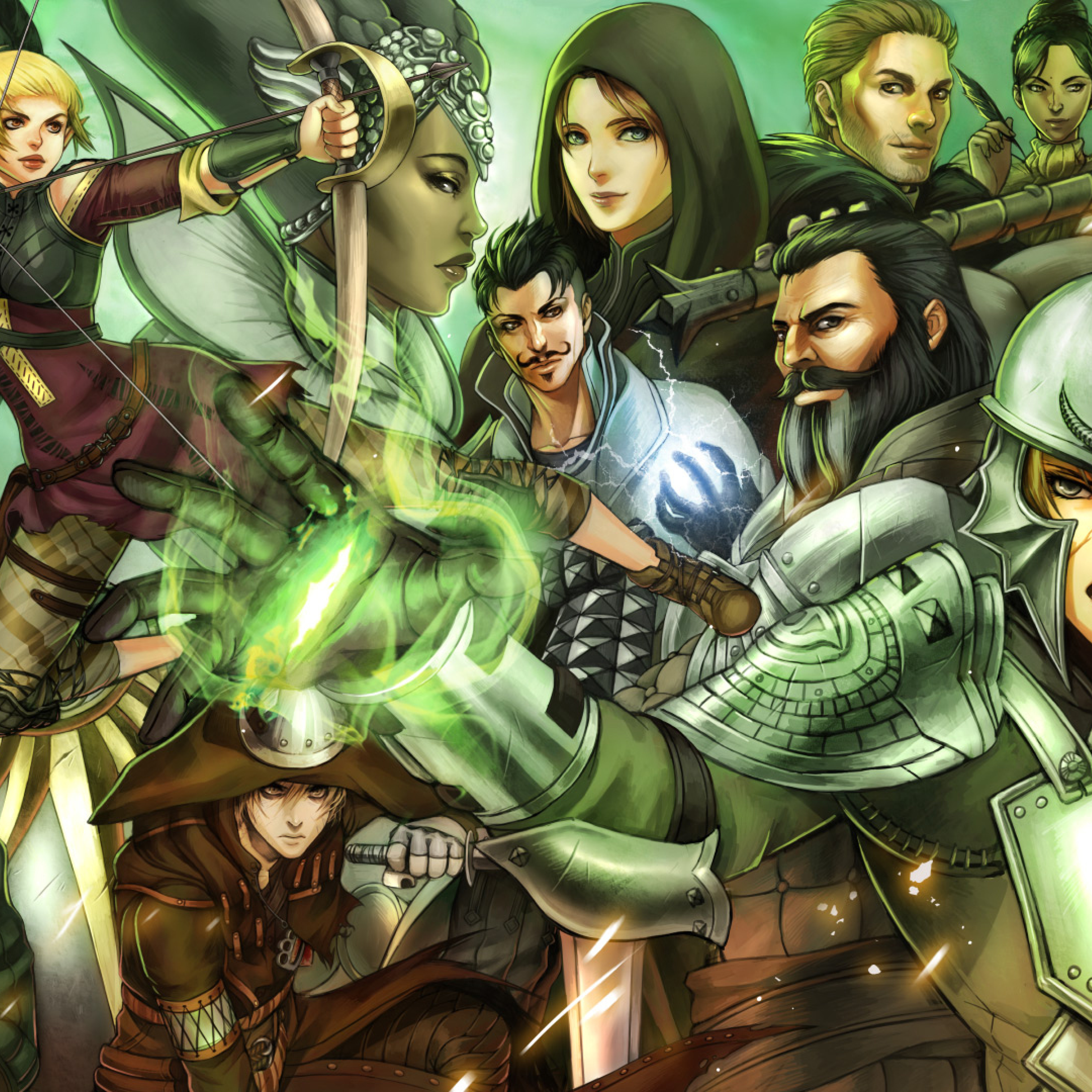 3000x3000 Dragon Age Inquisition Cassandra Pentaghast 3000x3000 ...