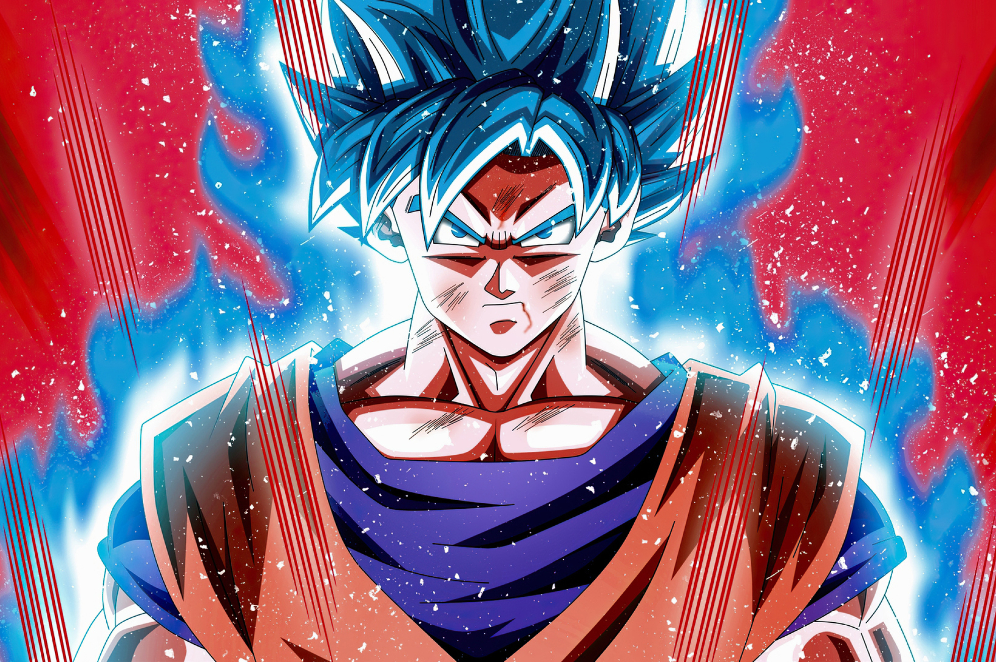 1977x1313 Resolution Dragon Ball HD Goku Super Saiyan Blue 1977x1313 ...