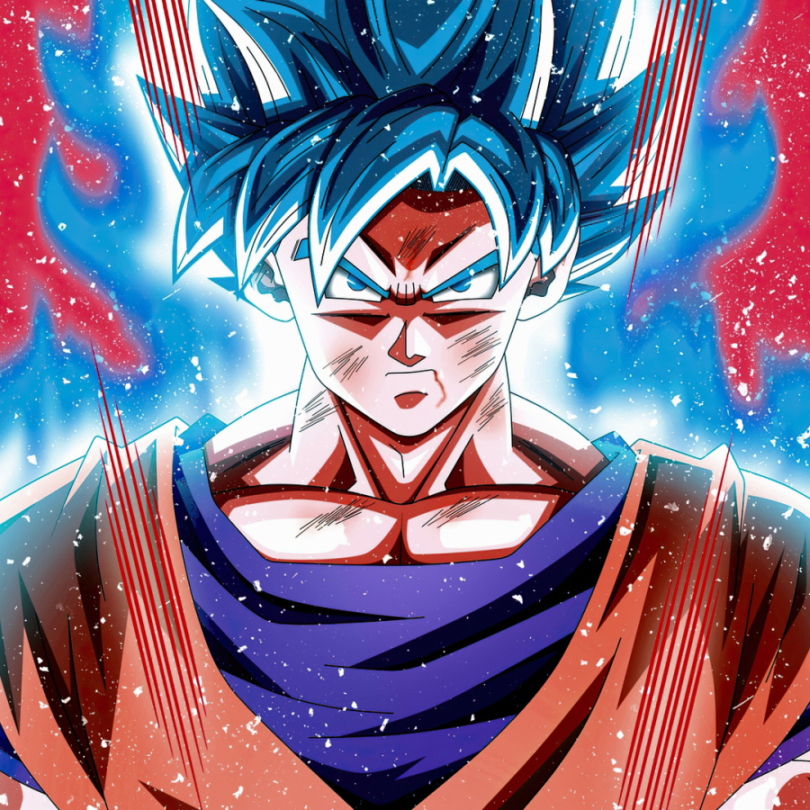 900x900 Resolution Dragon Ball HD Goku Super Saiyan Blue 900x900 ...