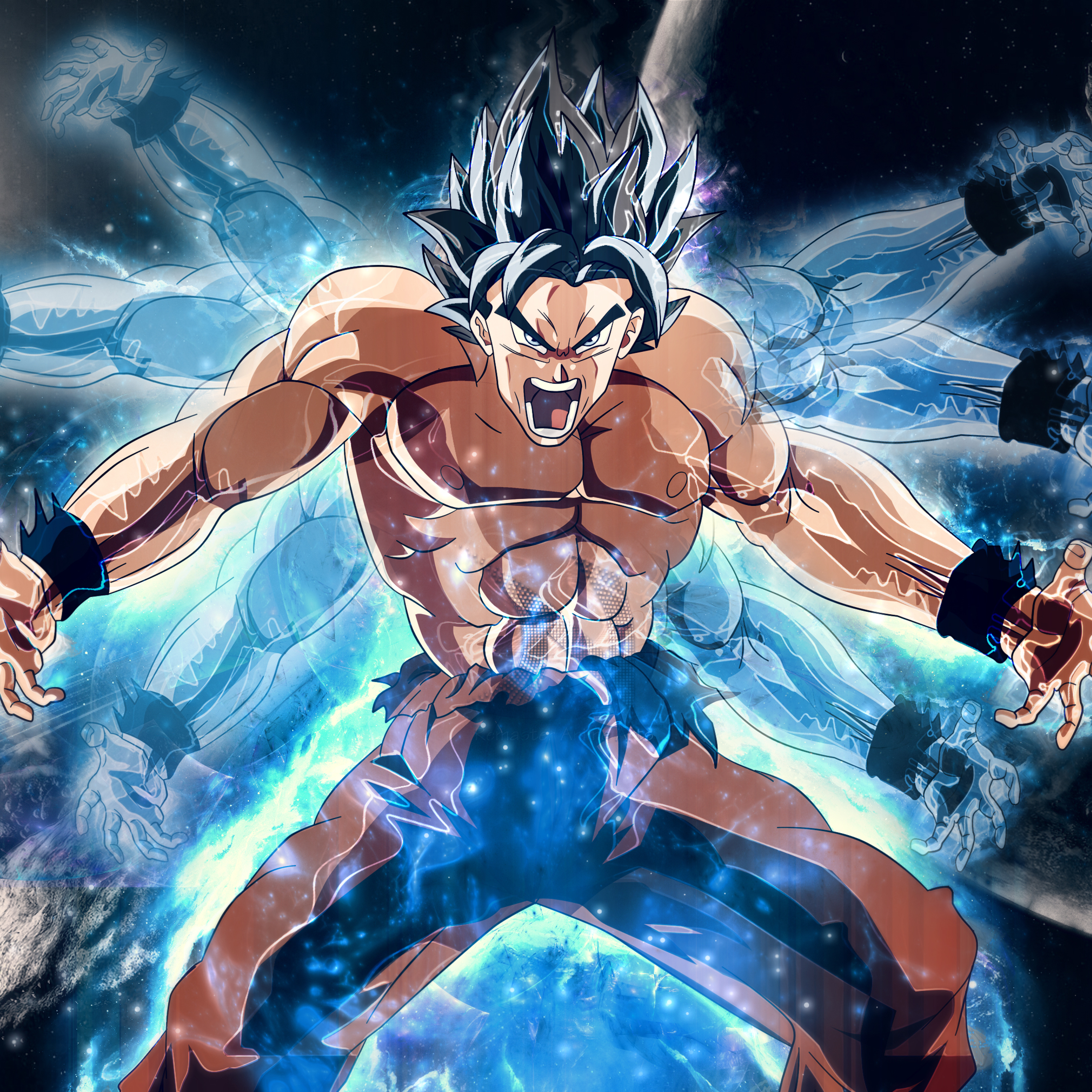3088x3088 Resolution Dragon Ball Super Goku Angry 3088x3088 Resolution ...