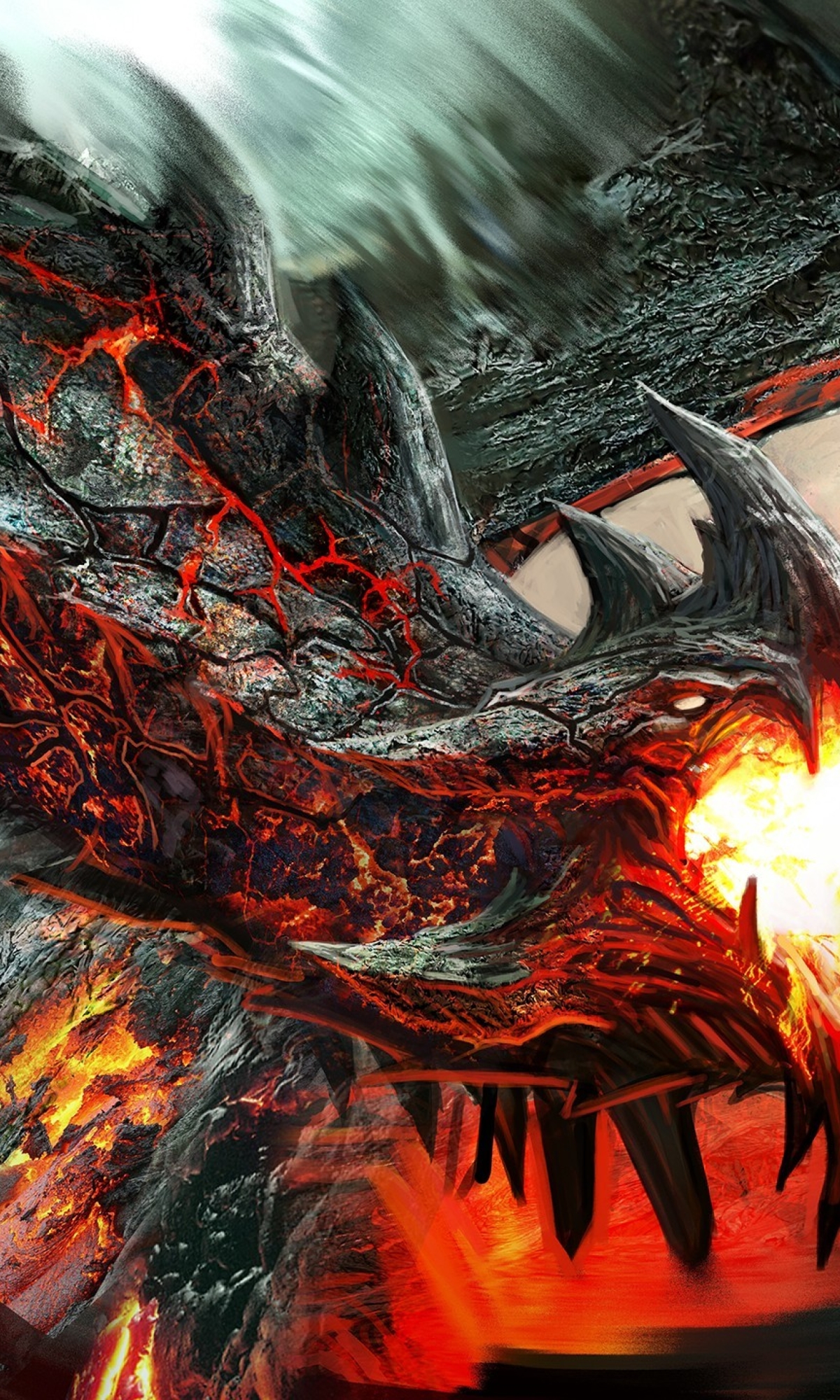 1200x2000 Resolution dragon, fire-breathing, flame 1200x2000 Resolution ...